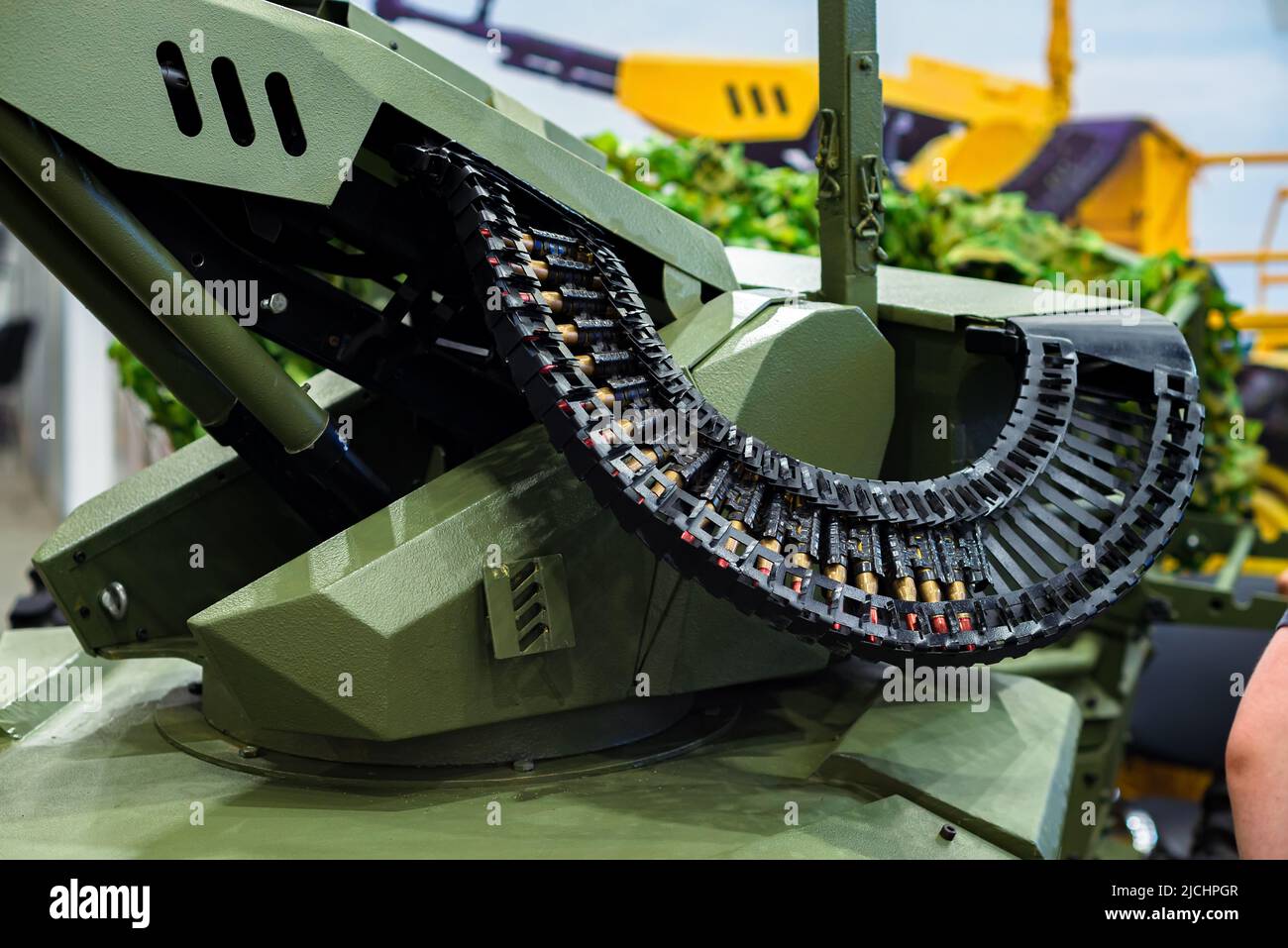 Artificial intelligence mobile robotic weapon station Stock Photo - Alamy