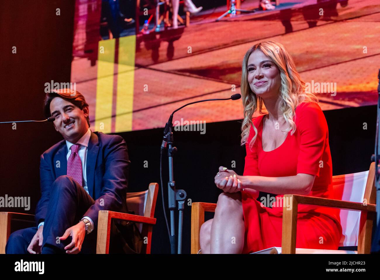 Diletta Leotta spoke at the panel "The Future of Serie A" in Zadar ...