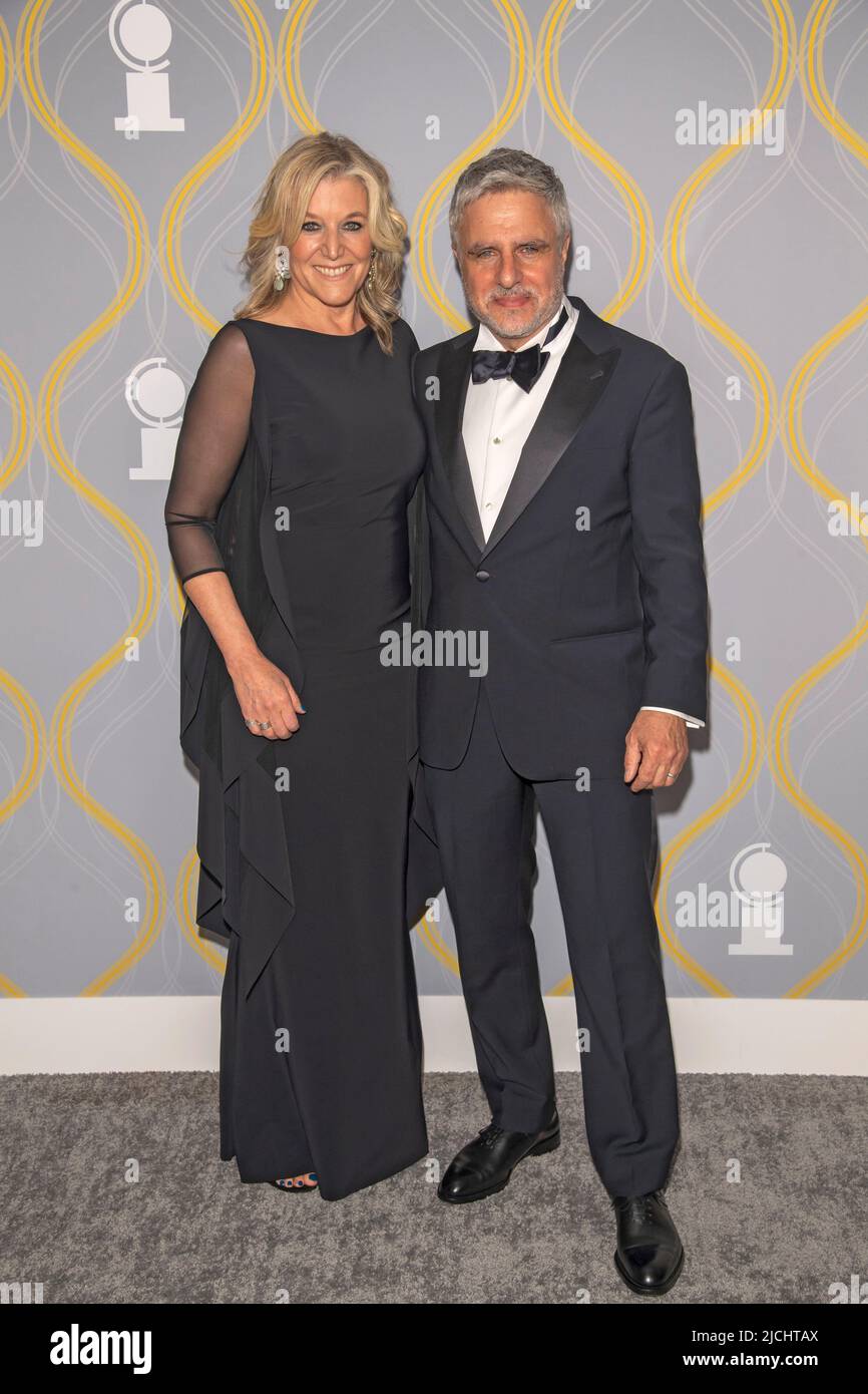 New York, United States. 12th June, 2022. Mary McCann and Neil Pepe ...