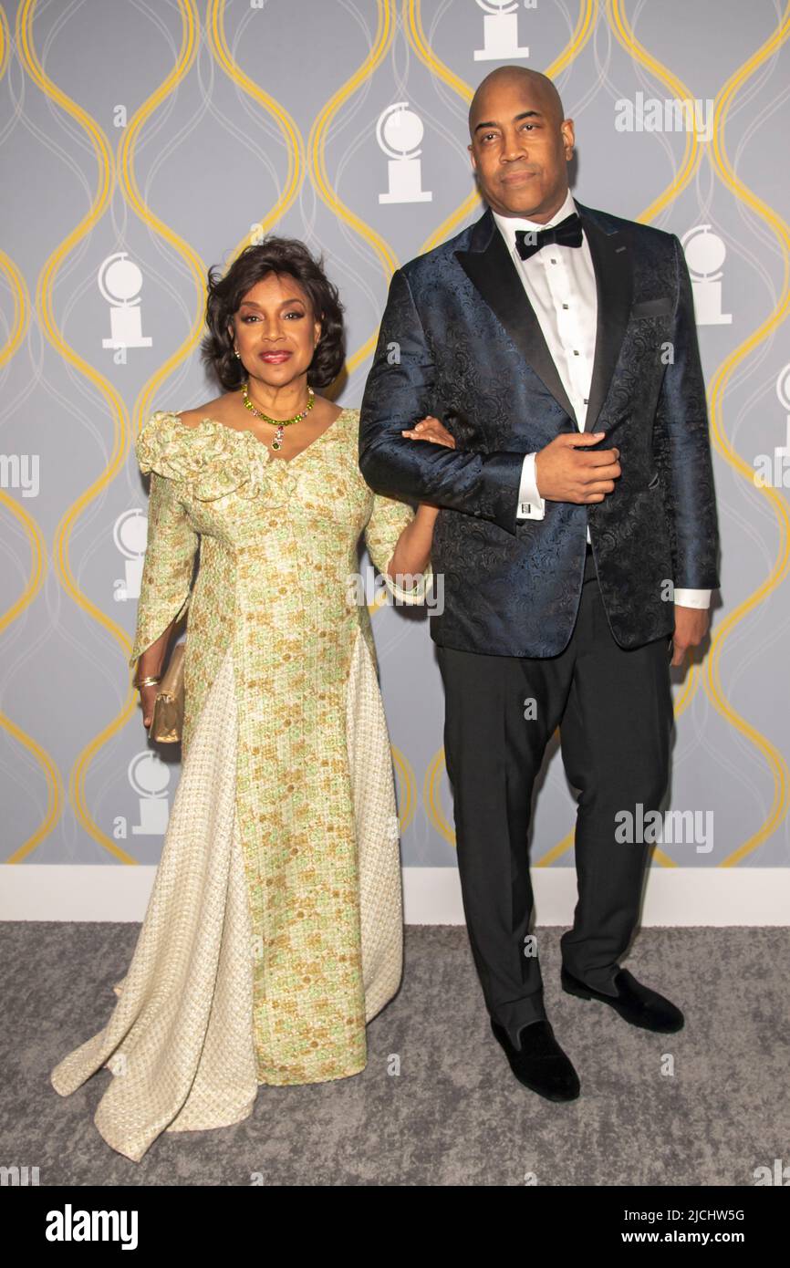 New York, United States. 12th June, 2022. Phylicia Rashad (L) attends ...