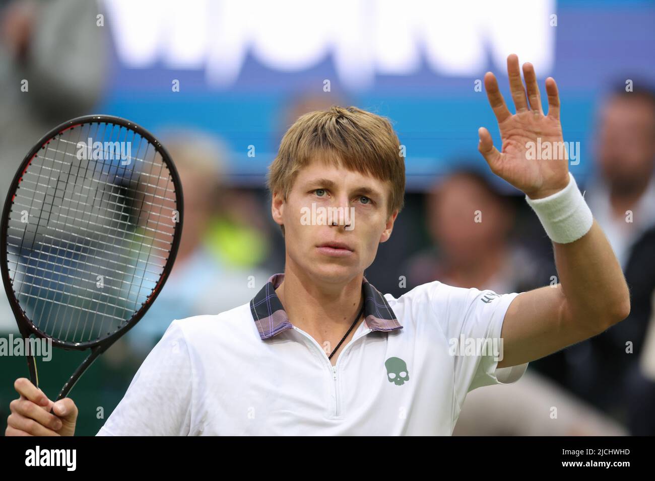 Halle, Germany. 13th June, 2022. Tennis: ATP Tour Singles, Men, 1st ...