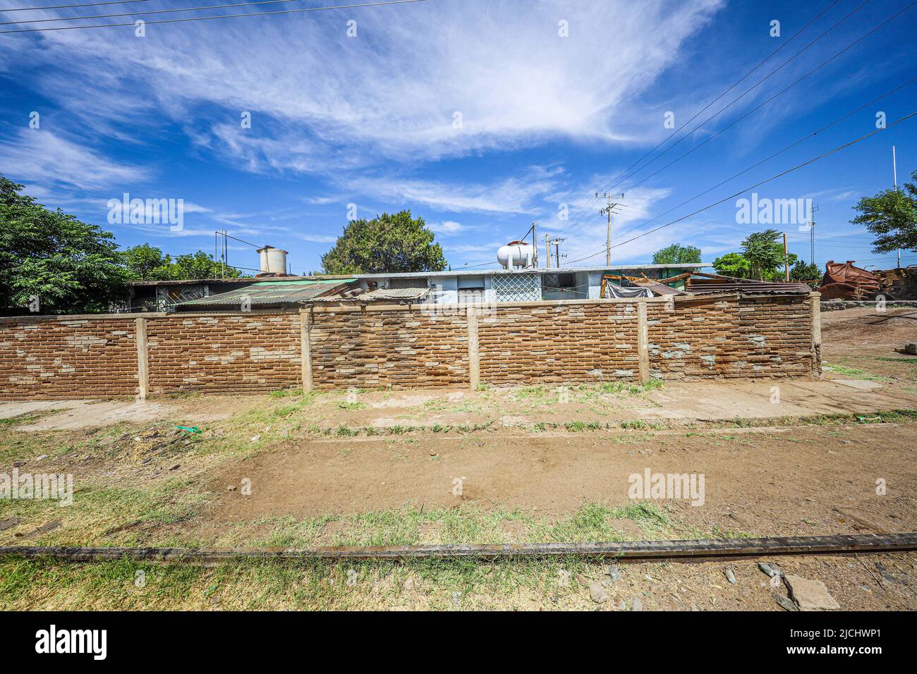 Esqueda, Mexico. Esqueda town in the state of Sonora Mexico. Esqueda ...