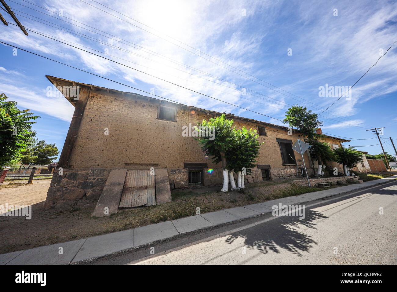Esqueda, Mexico. Esqueda town in the state of Sonora Mexico. Esqueda ...