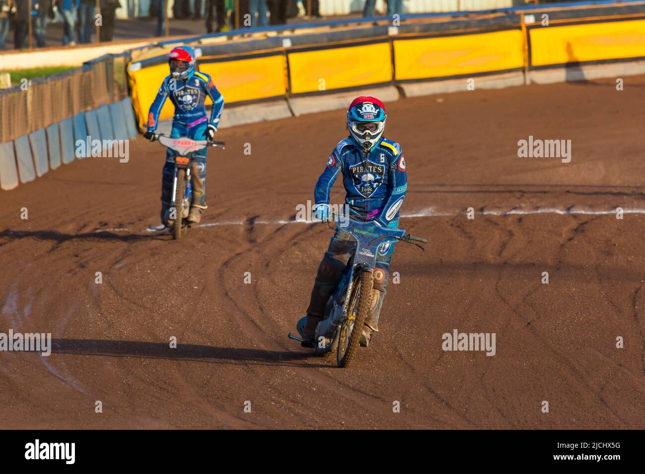 Speedway - Poole Pirates v Leicester Lions playing at Poole stadium ...