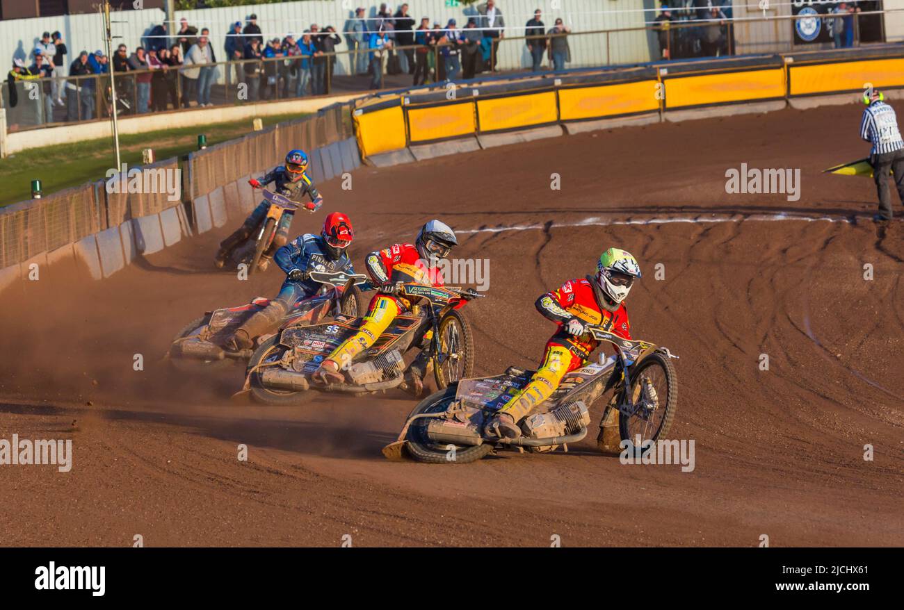 Speedway - Poole Pirates v Leicester Lions playing at Poole stadium ...
