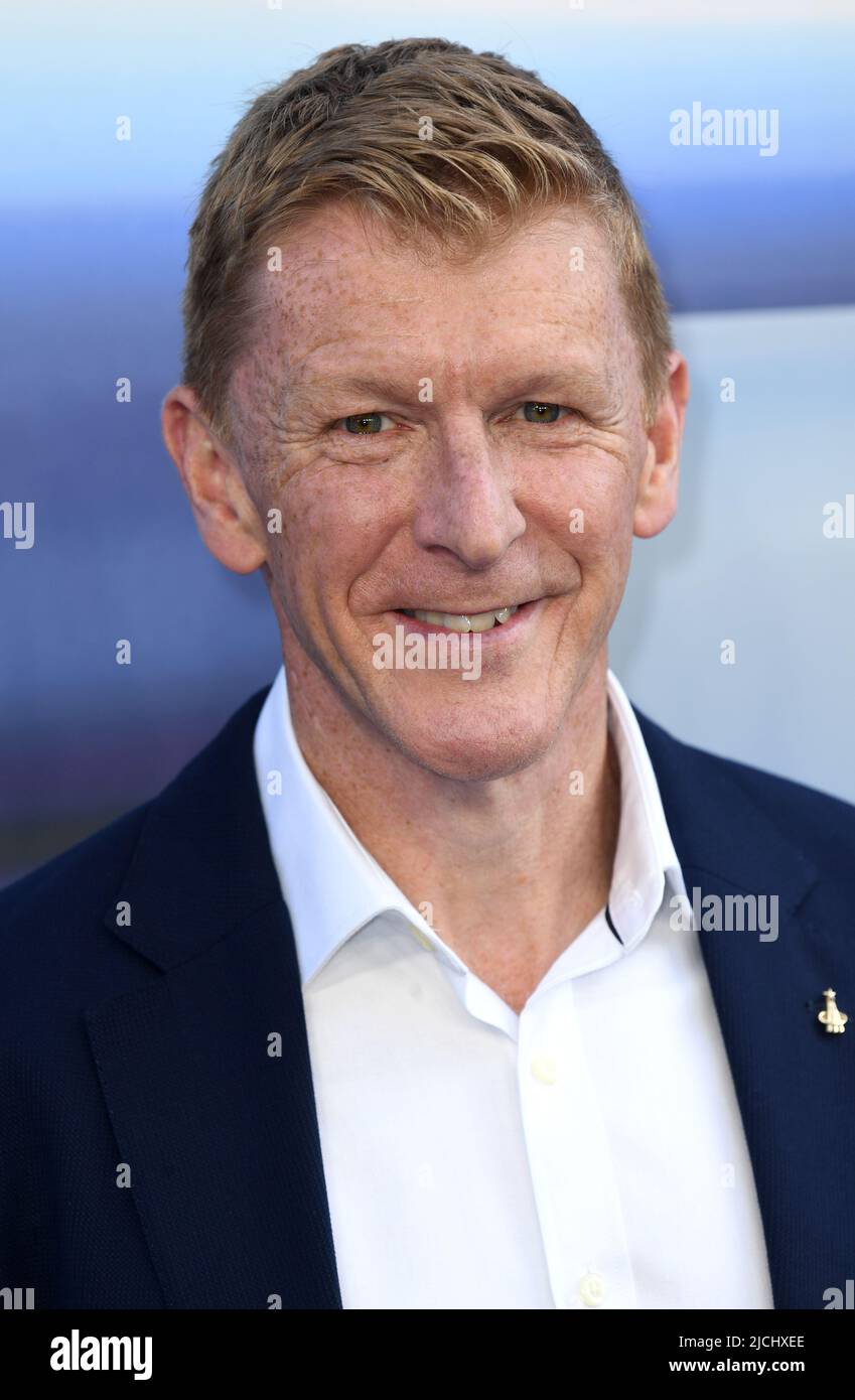 June 13th, 2022. London, UK. Tim Peake arriving at the UK Premiere of ...