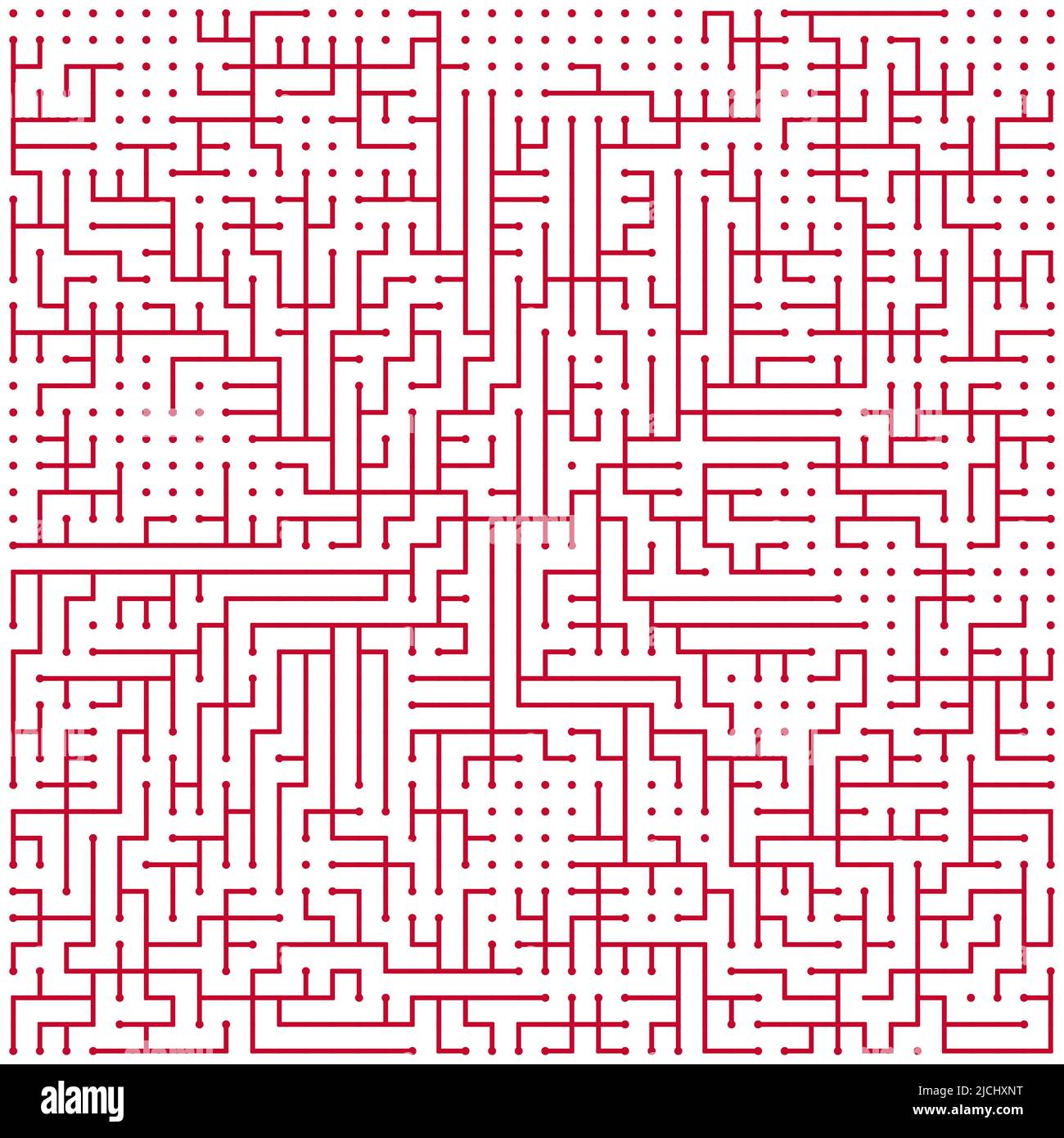 Albert-Laszlo Barabasi algorithm network visualization implementation illustration Stock Vector ...