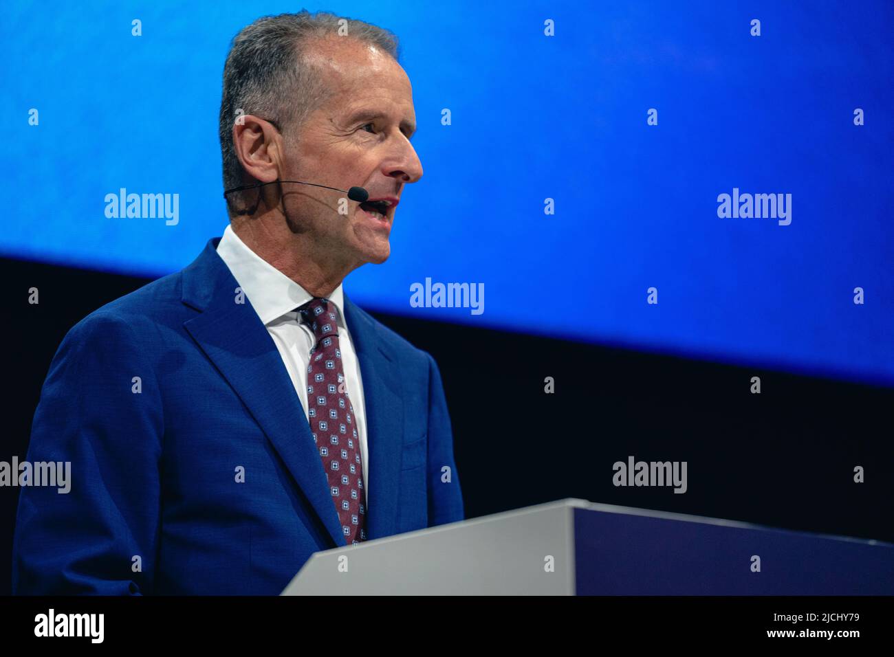 September 7, 2021, Munich, Bavaria, Germany: The CEO of Volkswagen ( VW ...