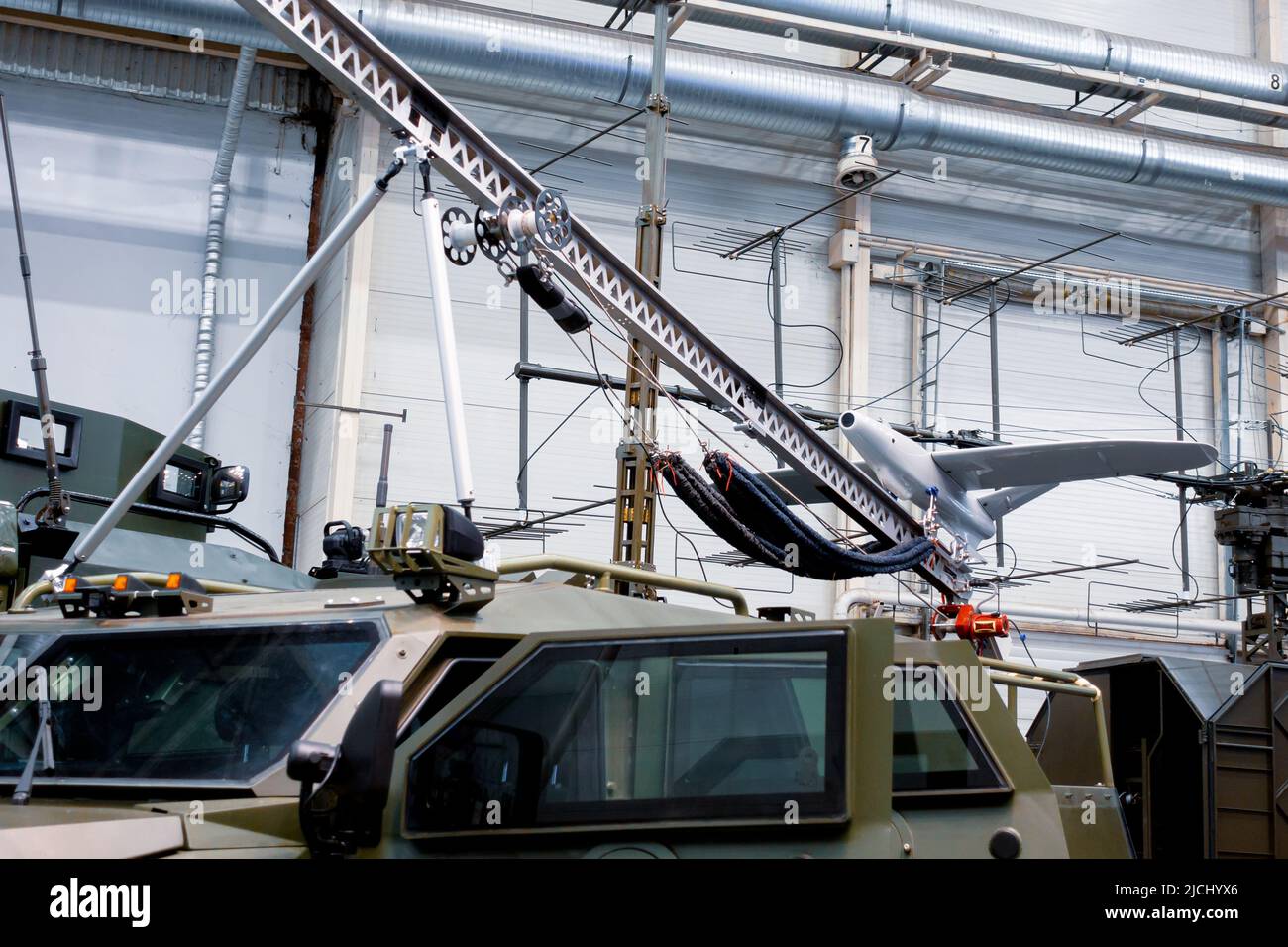Unmanned aerial vehicle launch vehicle Stock Photo - Alamy