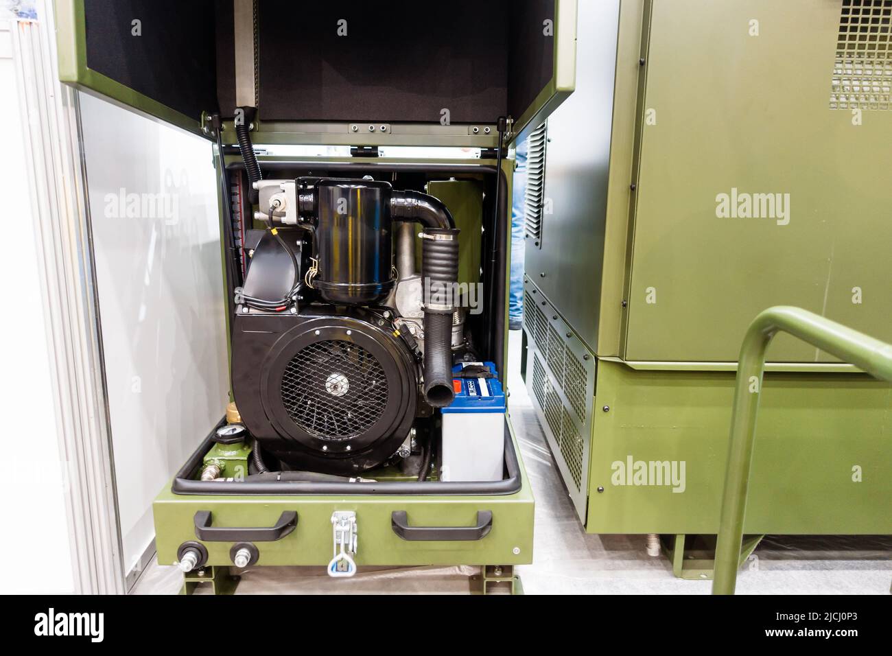 Power supply system. Diesel generator set Stock Photo - Alamy