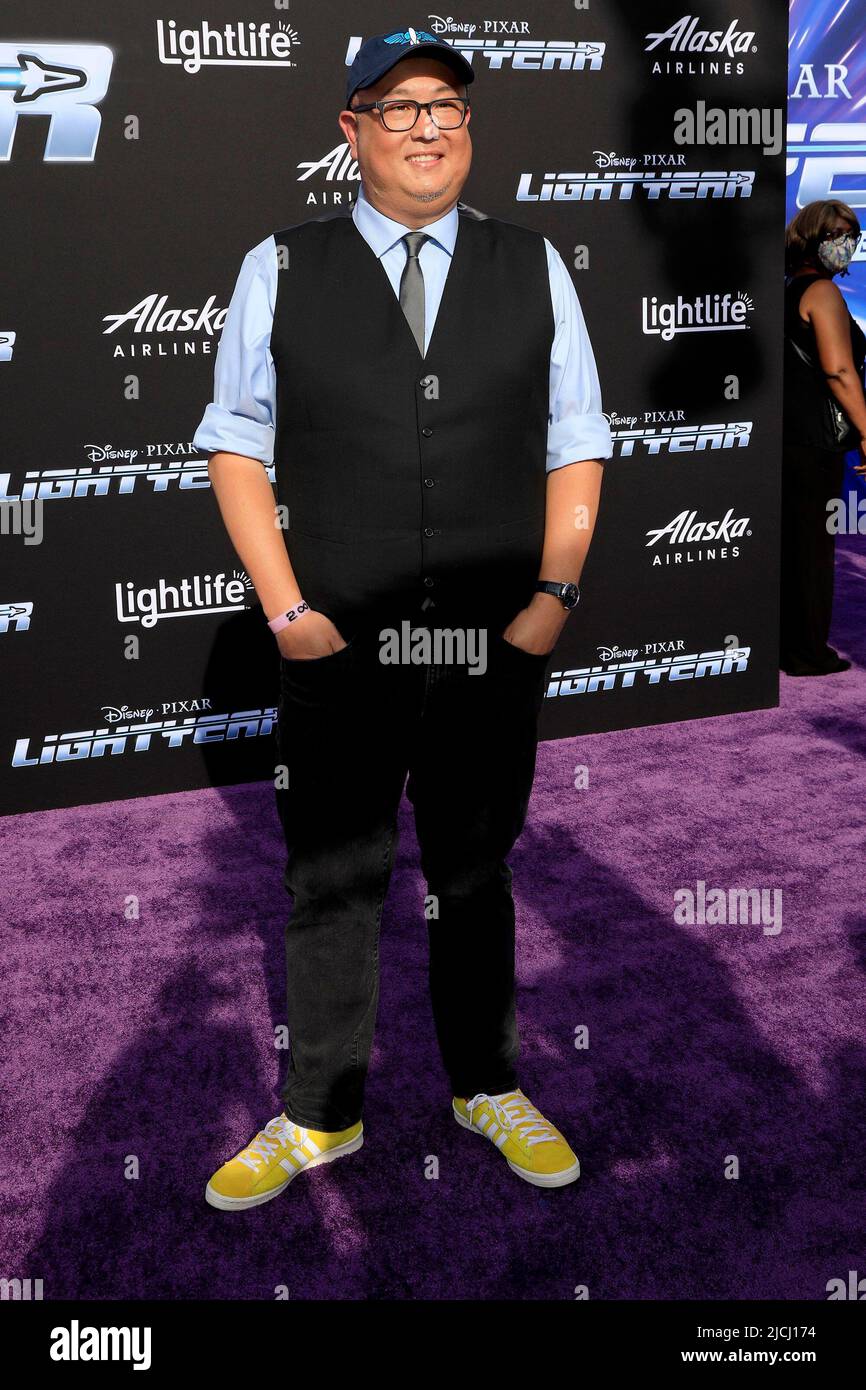 Los Angeles, CA. 8th June, 2022. Peter Sohn at arrivals for LIGHTYEAR ...