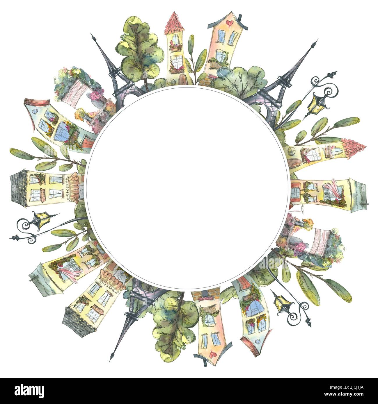 French romance illustration Cut Out Stock Images & Pictures - Alamy