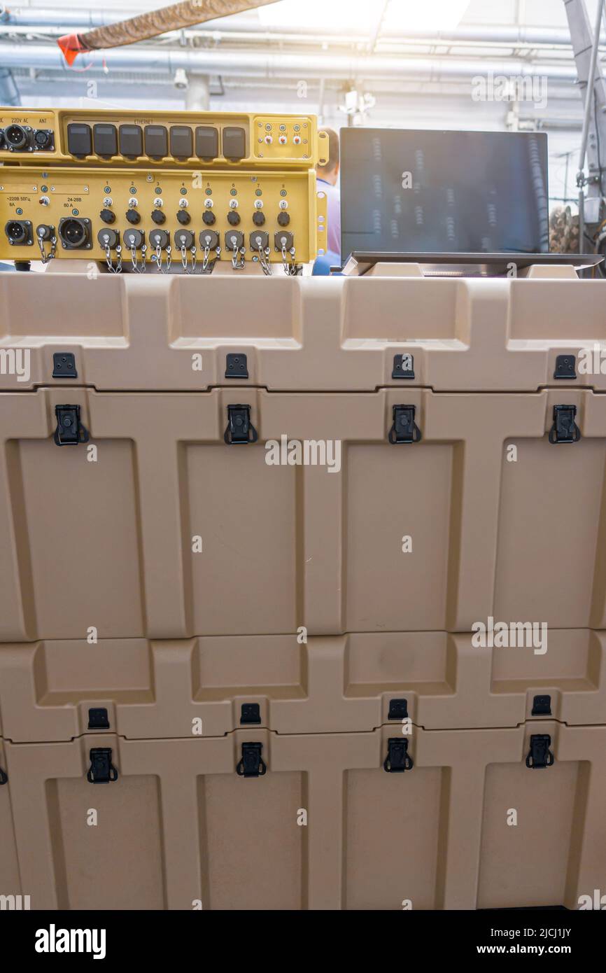 Control module Electronic warfare system Stock Photo - Alamy