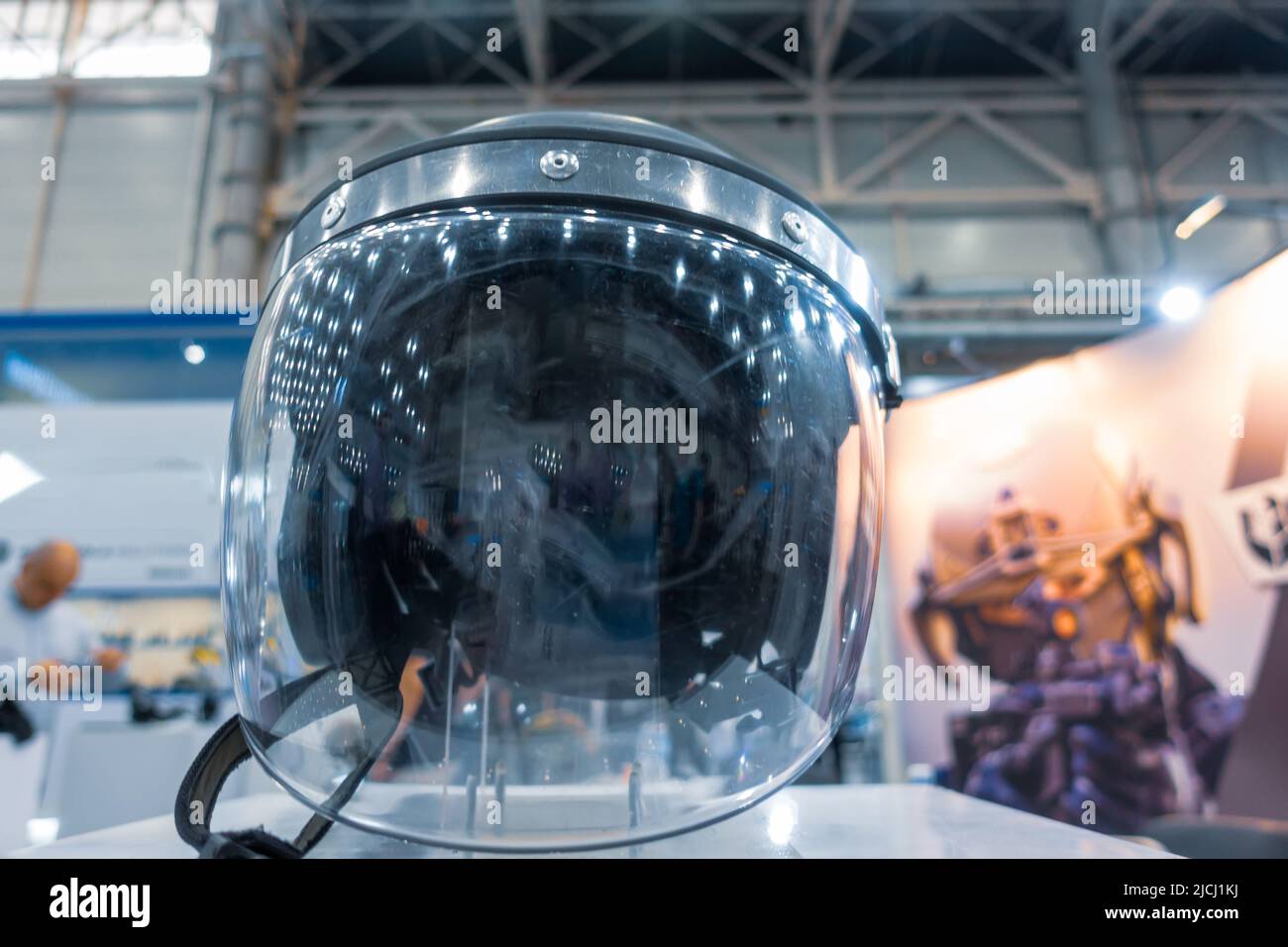 Close helmet with mask visor hi-res stock photography and images - Alamy