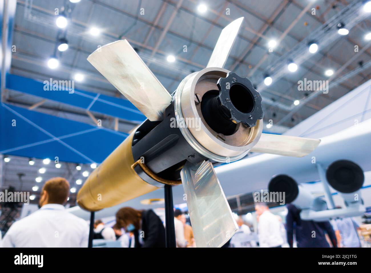 Guided artillery shell with laser semi-active homing Stock Photo - Alamy