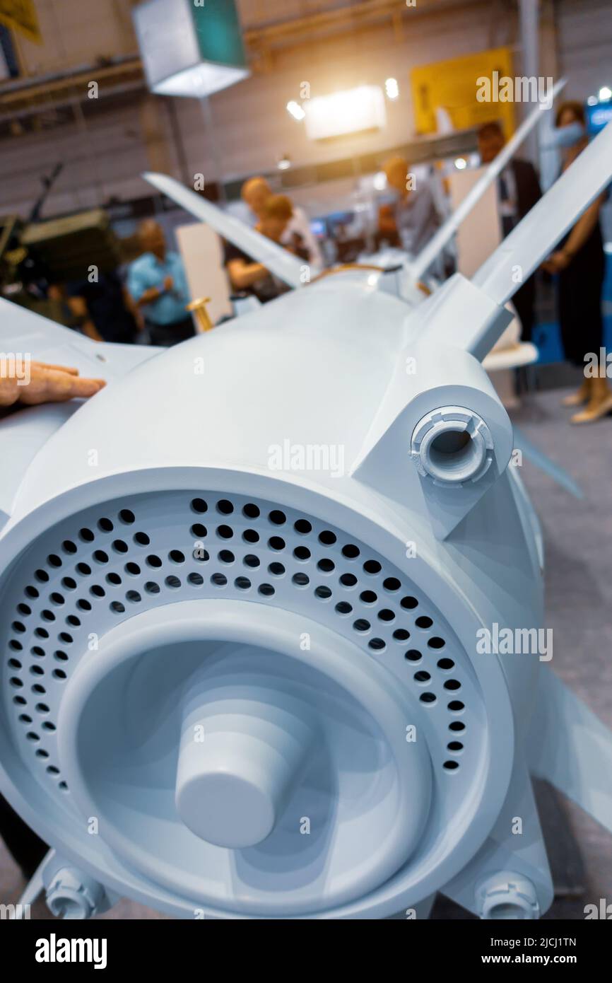 Guided artillery shell with laser semi-active homing Stock Photo - Alamy