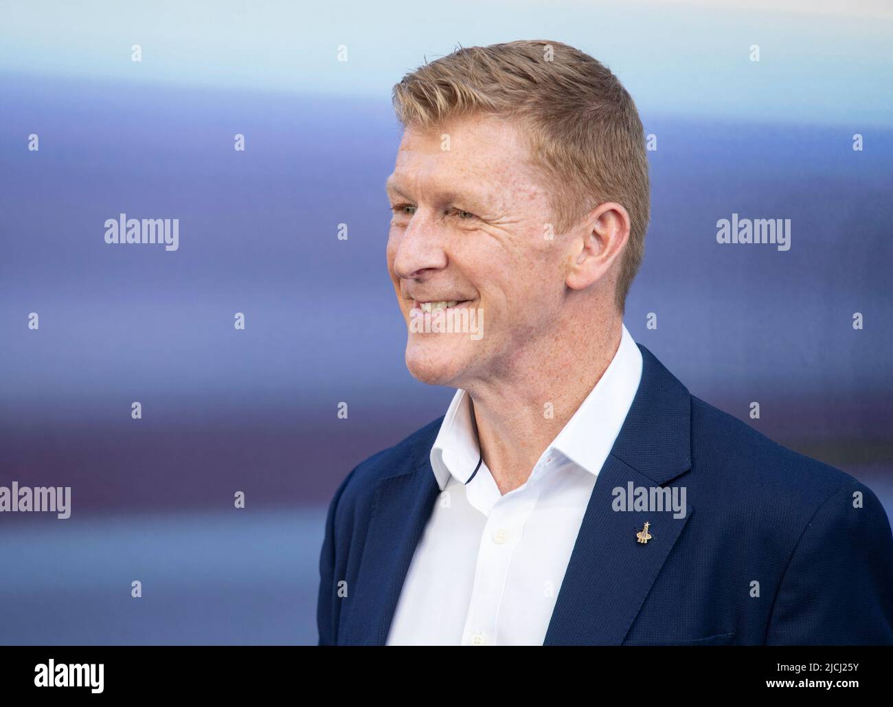 LONDON, ENGLAND - JUNE 13: Tim Peake attends the UK Premiere of ...