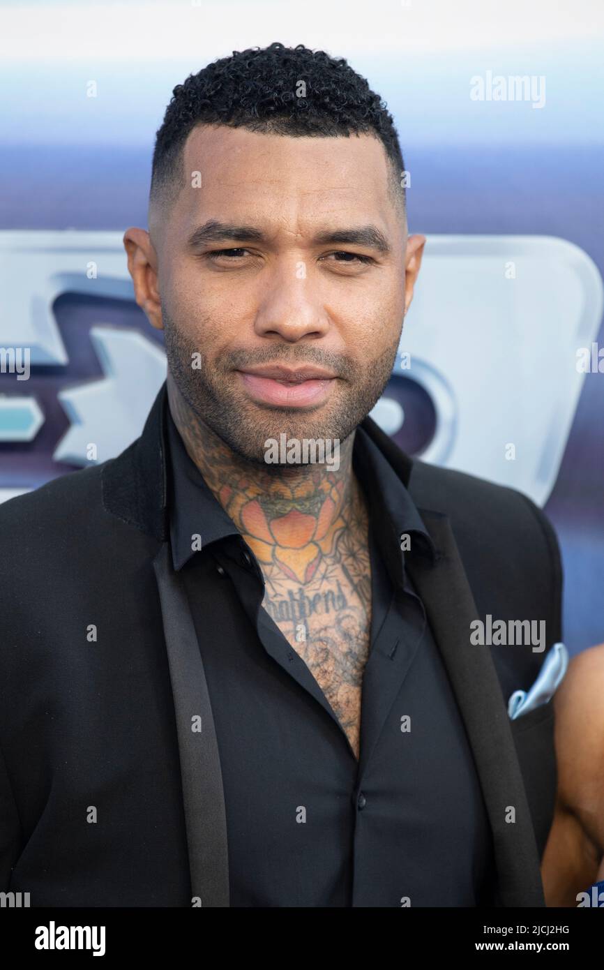 LONDON, ENGLAND - JUNE 13: Jermaine Pennant attends the UK Premiere of ...