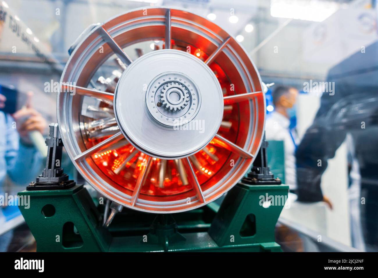 Gas turbine rotation hi-res stock photography and images - Alamy