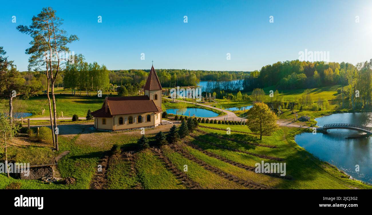Christ the King Hill Sculpture Park, Aglona, Latvia Stock Photo - Alamy