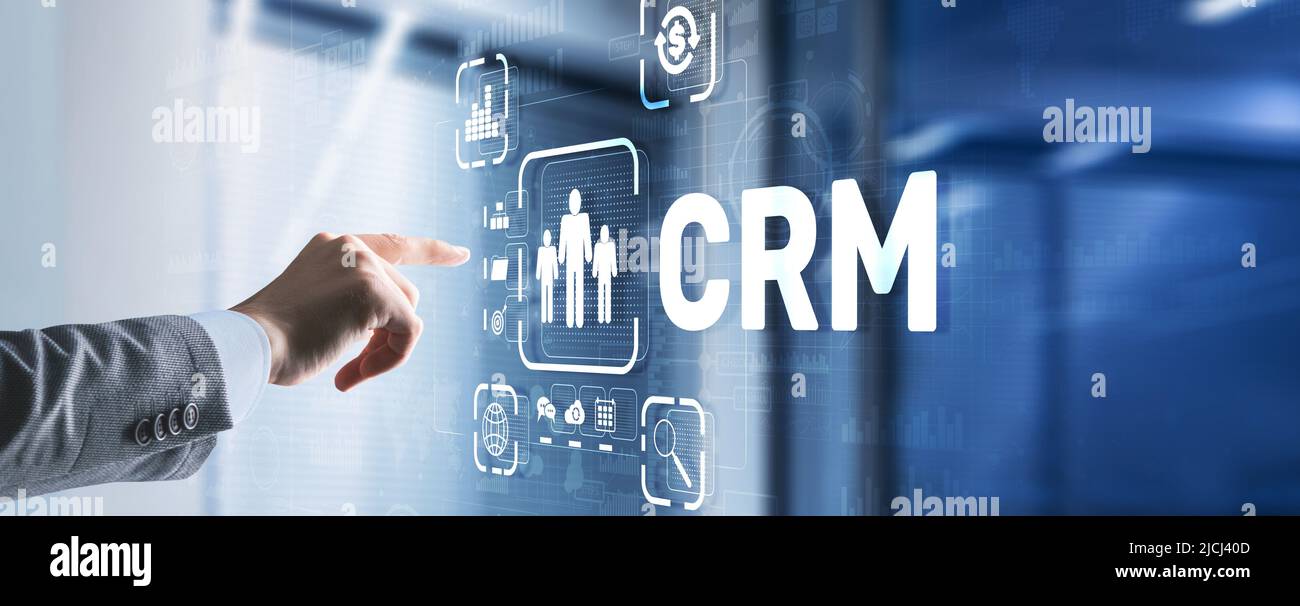 Crm Customer Relationship Management Customer Orientation Concept