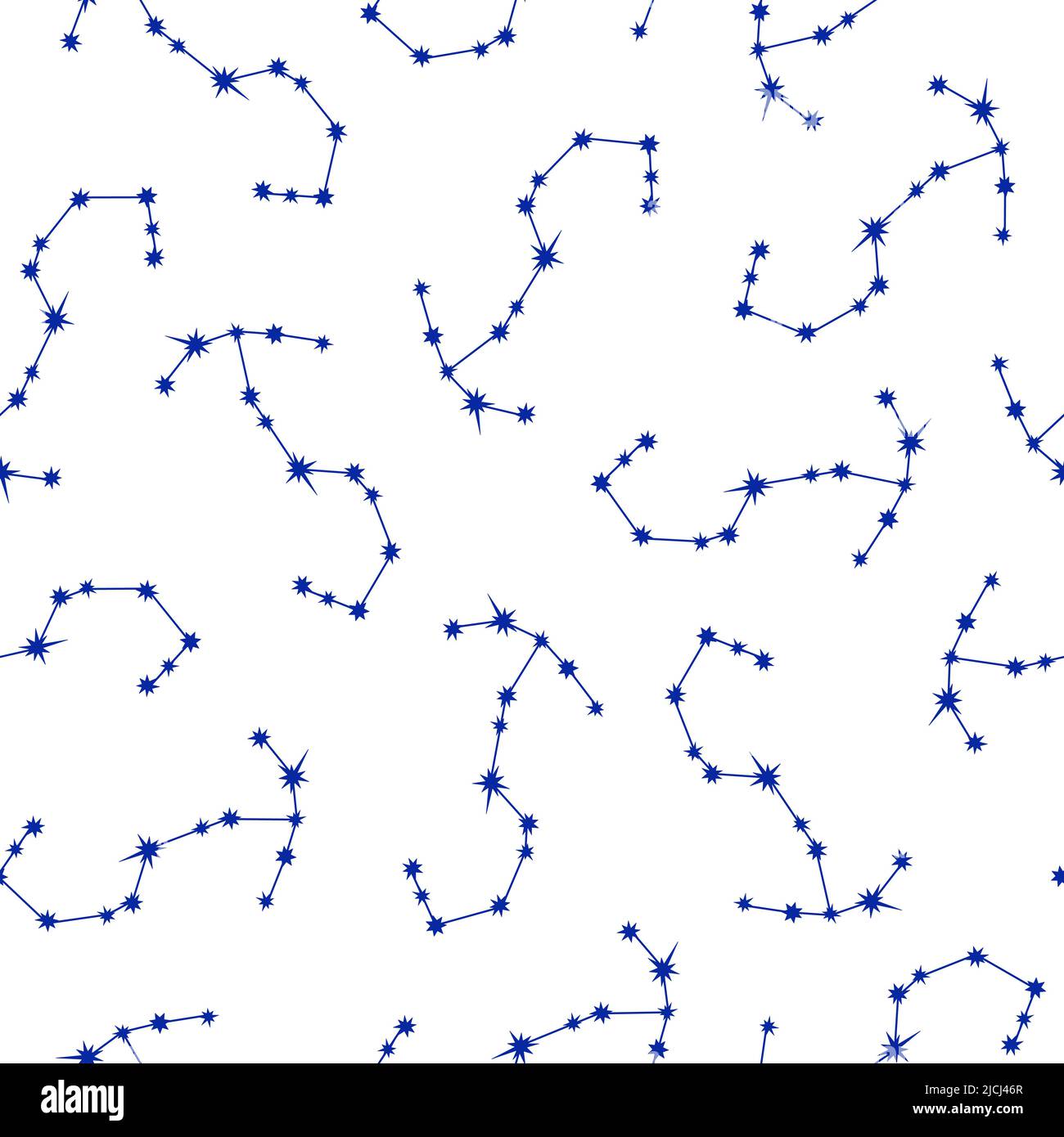 Zodiac Scorpio constellation seamless pattern simple vector ...