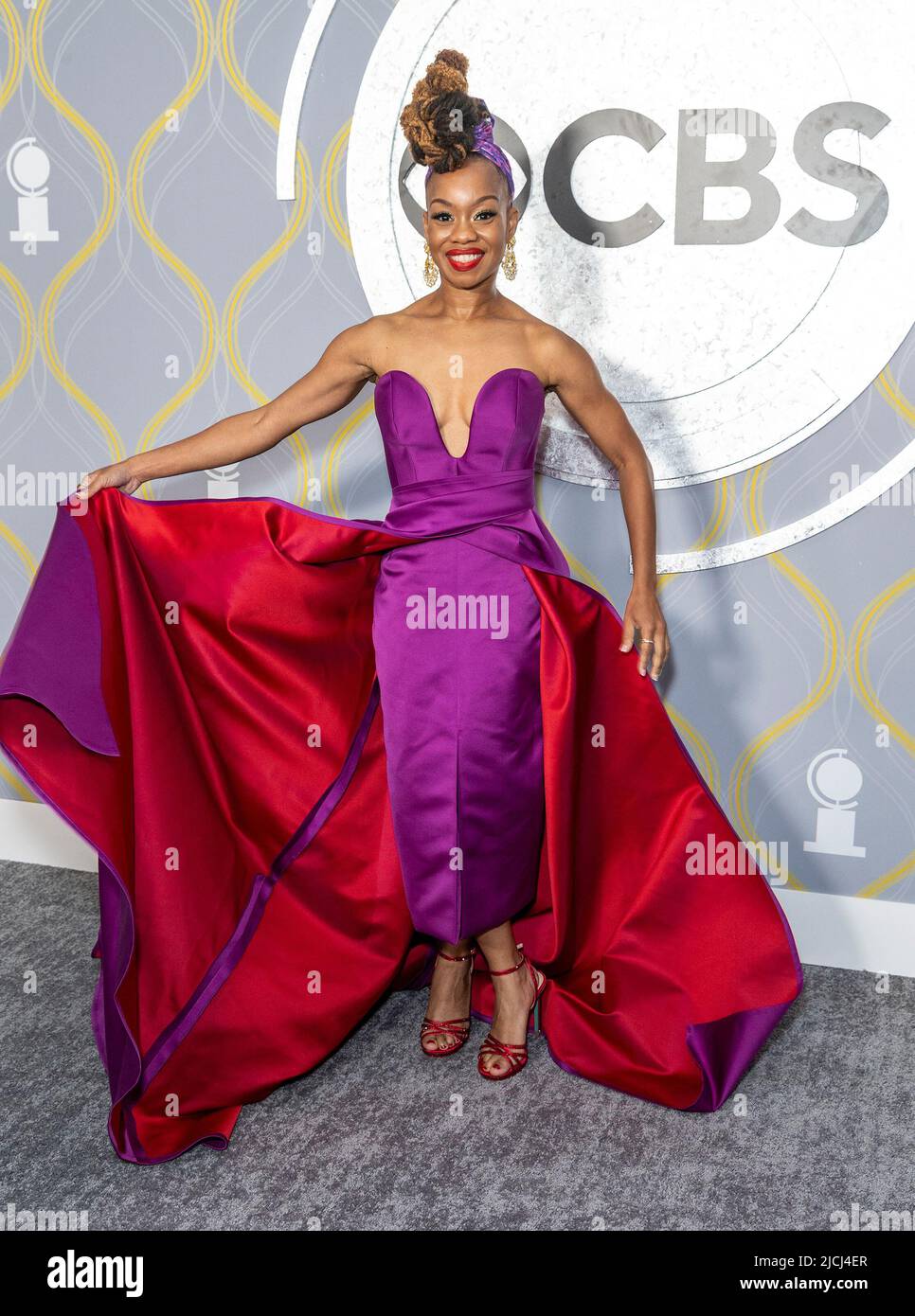 New York, United States. 12th June, 2022. Camille A. Brown attends 75th ...