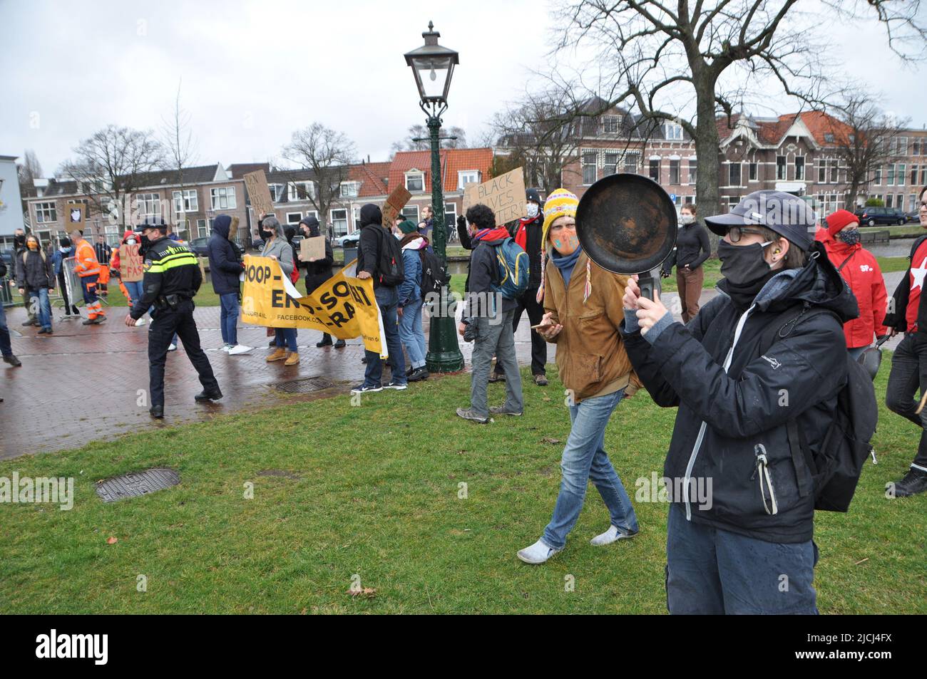 03-16-2021.Leiden,Netherlands.Dutch politician Thierry Baudet speaking ...