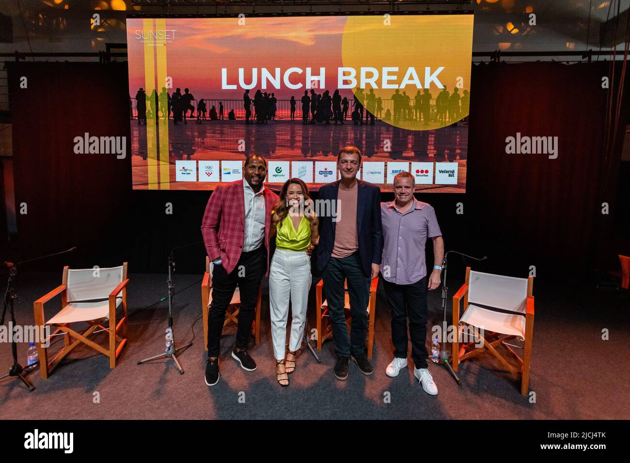 Ray Lewis, Sasha Savic, Amanda Guerra and Stephen Cook spoke at the ...