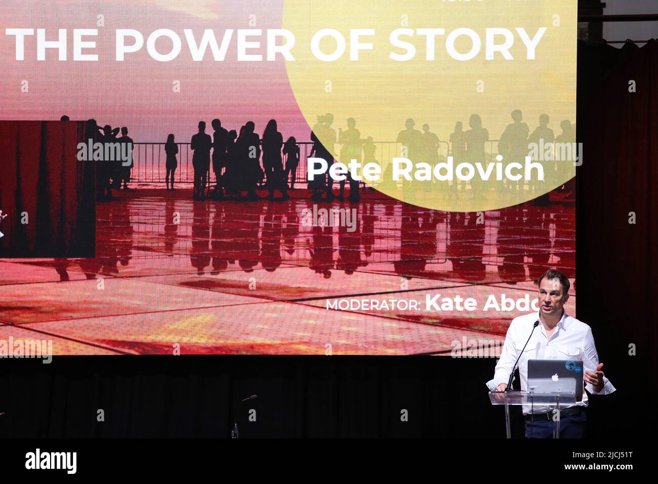 Pete Radovich spoke at the panel "The Power of Story" in Zadar, Croatia ...