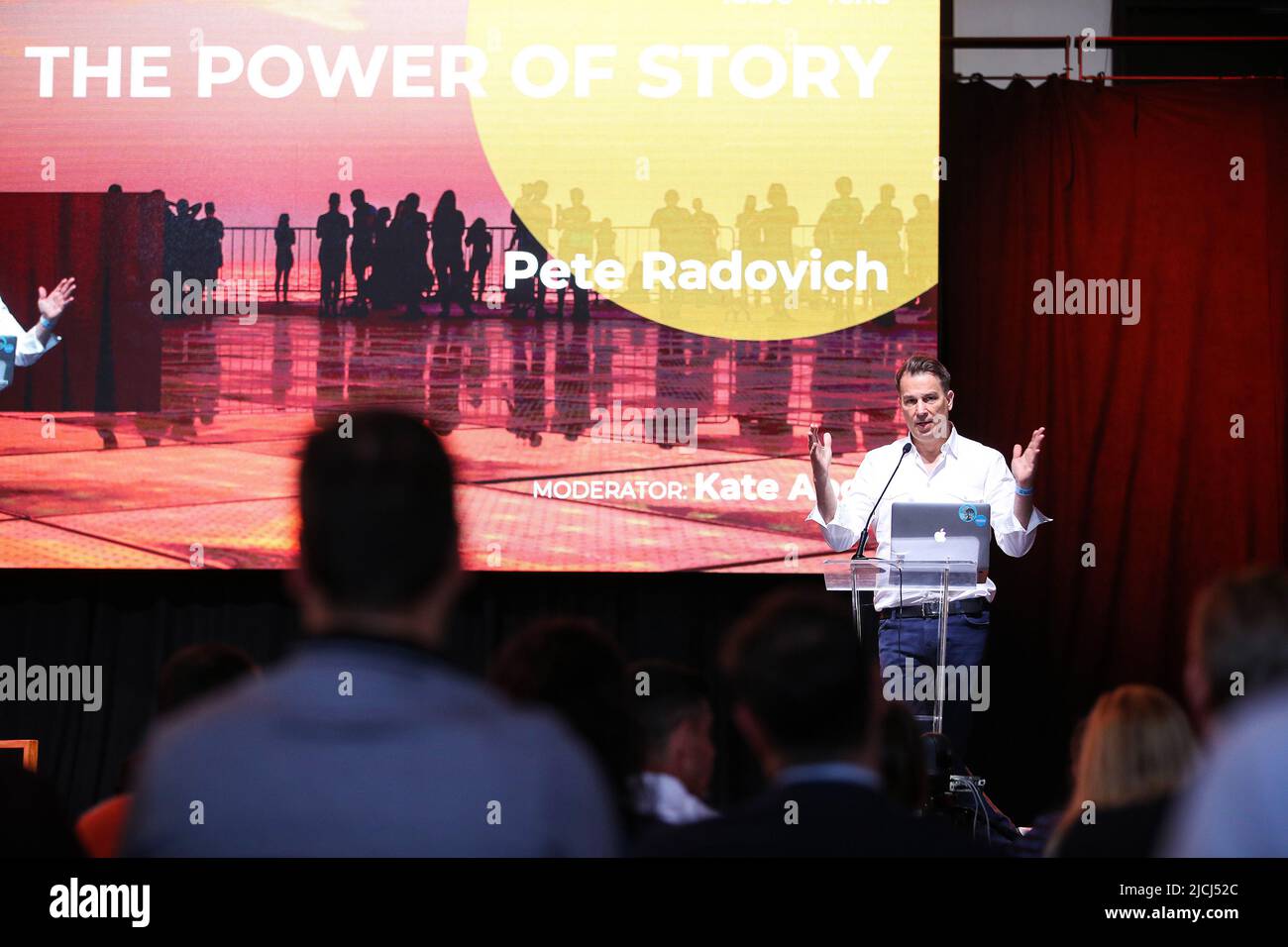 Pete Radovich spoke at the panel "The Power of Story" in Zadar, Croatia ...
