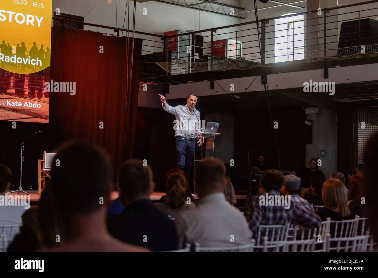 Pete Radovich spoke at the panel "The Power of Story" in Zadar, Croatia ...