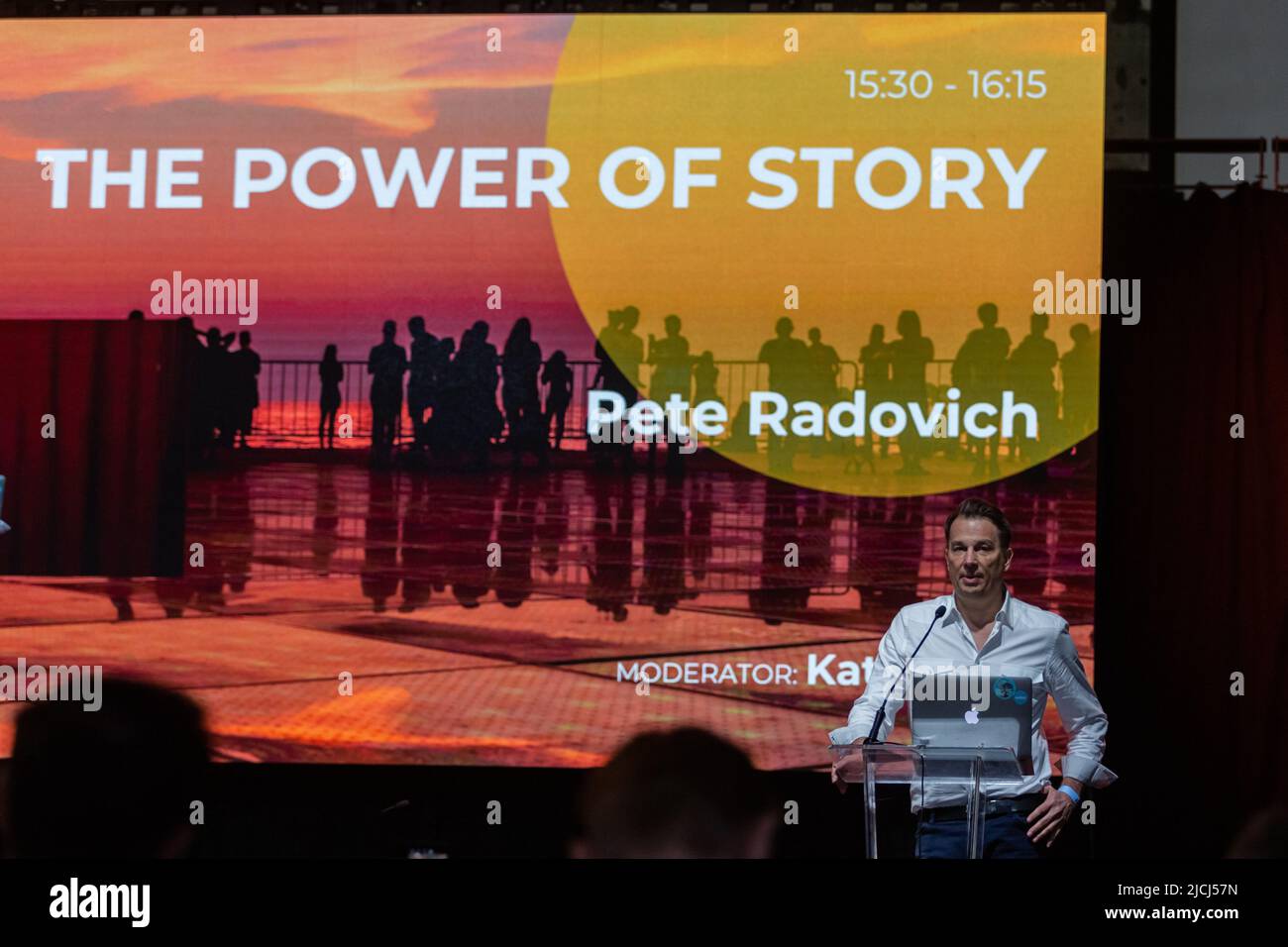 Pete Radovich spoke at the panel "The Power of Story" in Zadar, Croatia ...