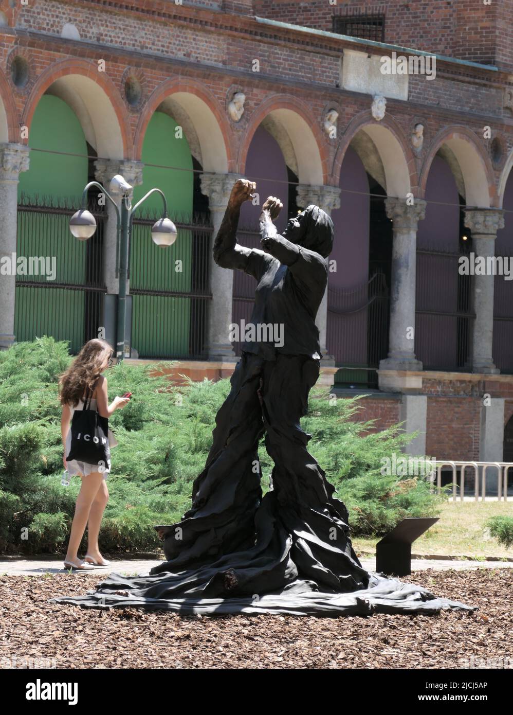 Milan, Italy Inauguration of sculpture for Margherita Hack entitled ...