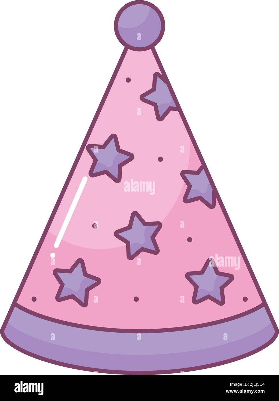 birthday hat design Stock Vector Image & Art - Alamy