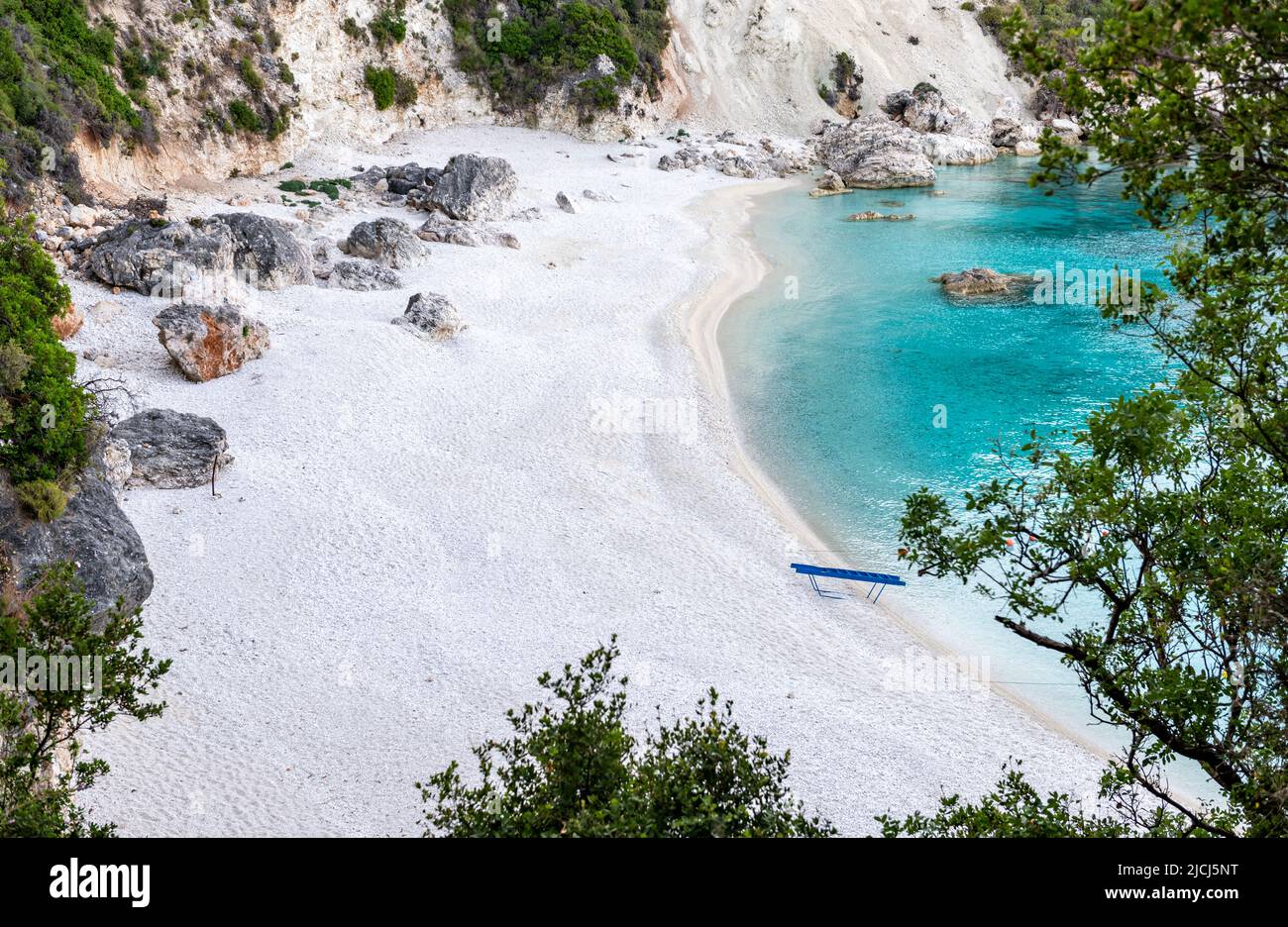 Agiofili Beach, Lefkada Island, Greece, stunning beauty with clear blue ...