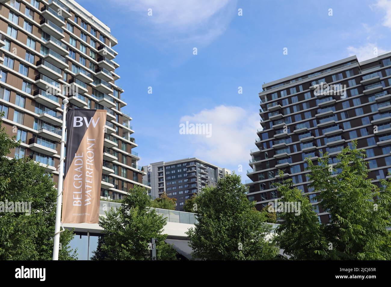 Belgrade waterfront hi-res stock photography and images - Alamy