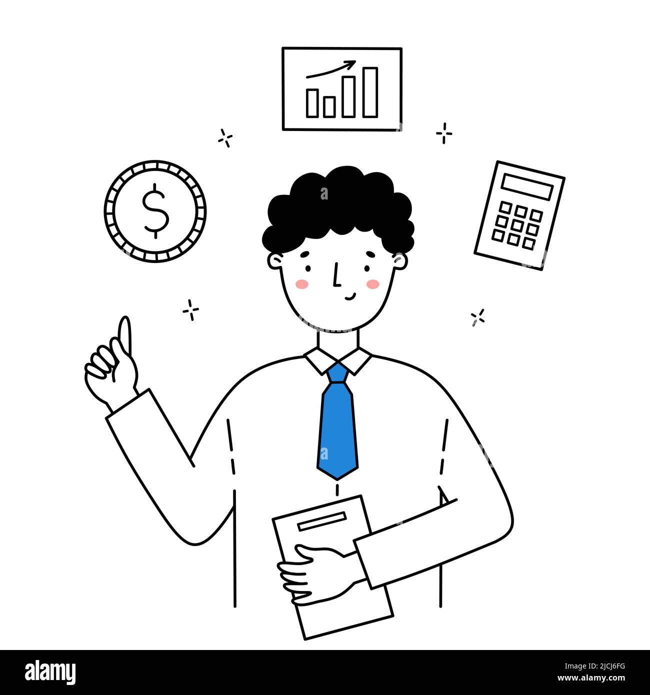 Cartoon expert Cut Out Stock Images & Pictures - Alamy