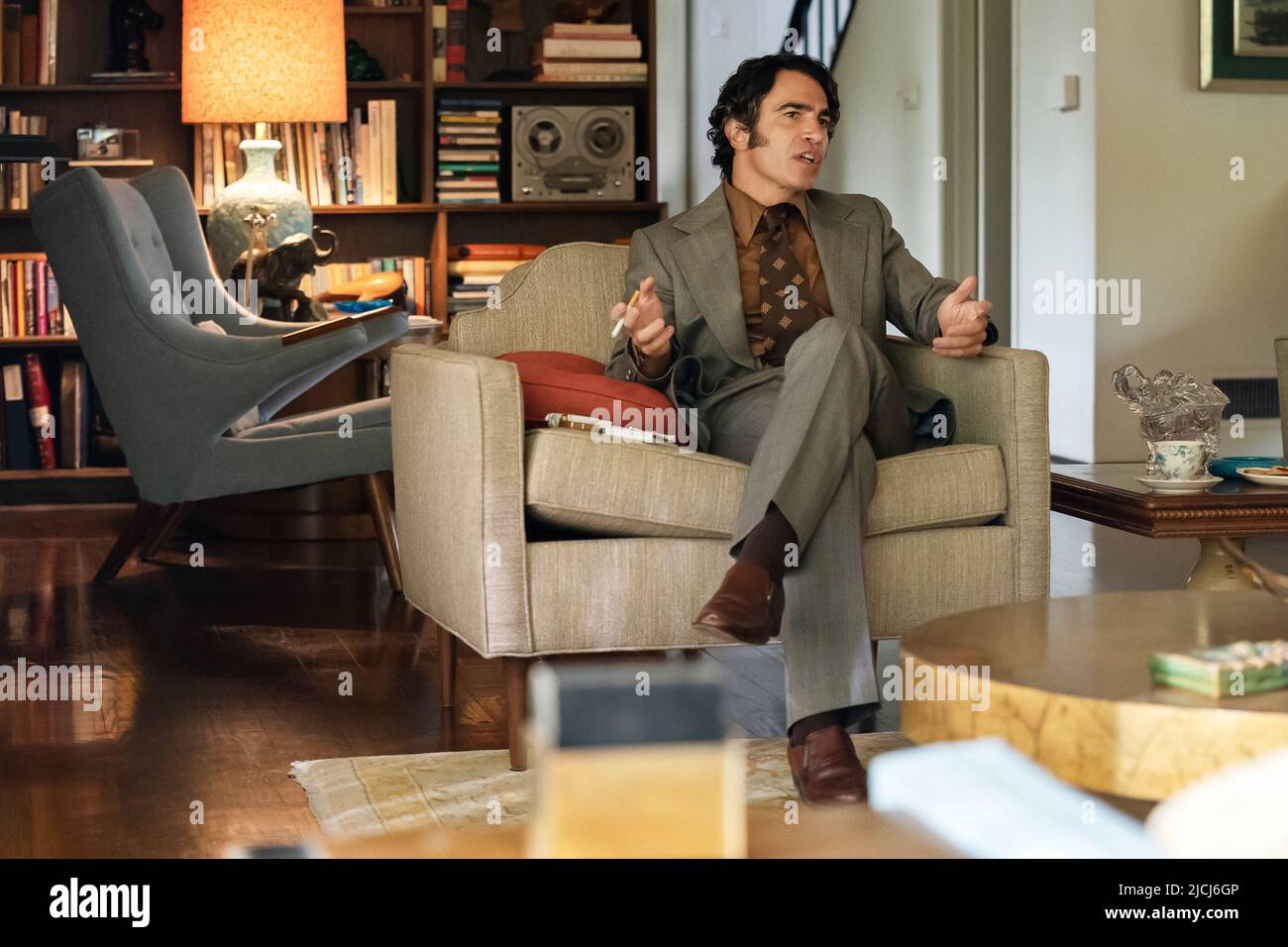USA. Chris Messina in a scene from the (C)Starz new series : Gaslit (2022). Plot: A modern take ...