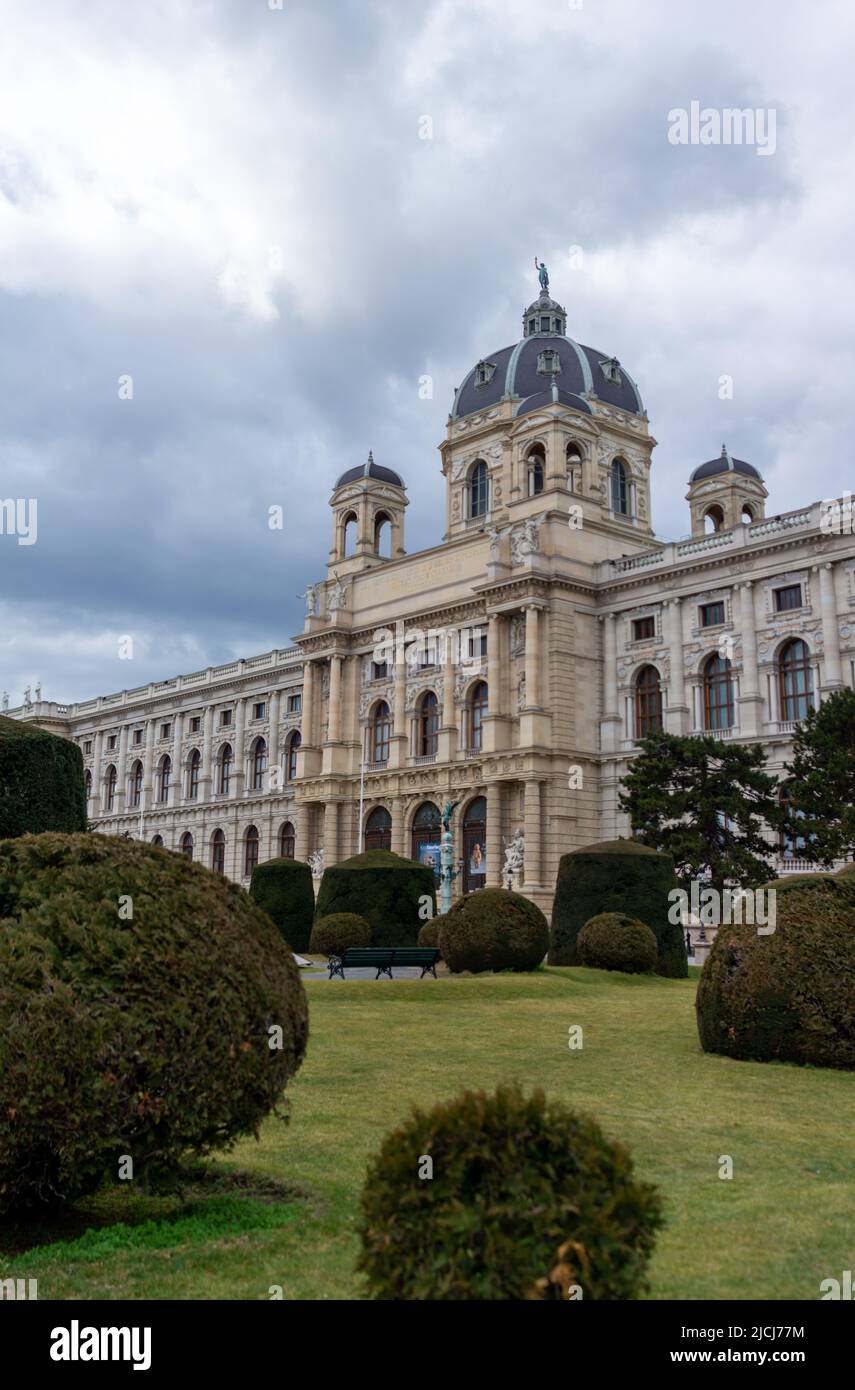 Capital of Austria Vienna, architectural and decoration elements of ...