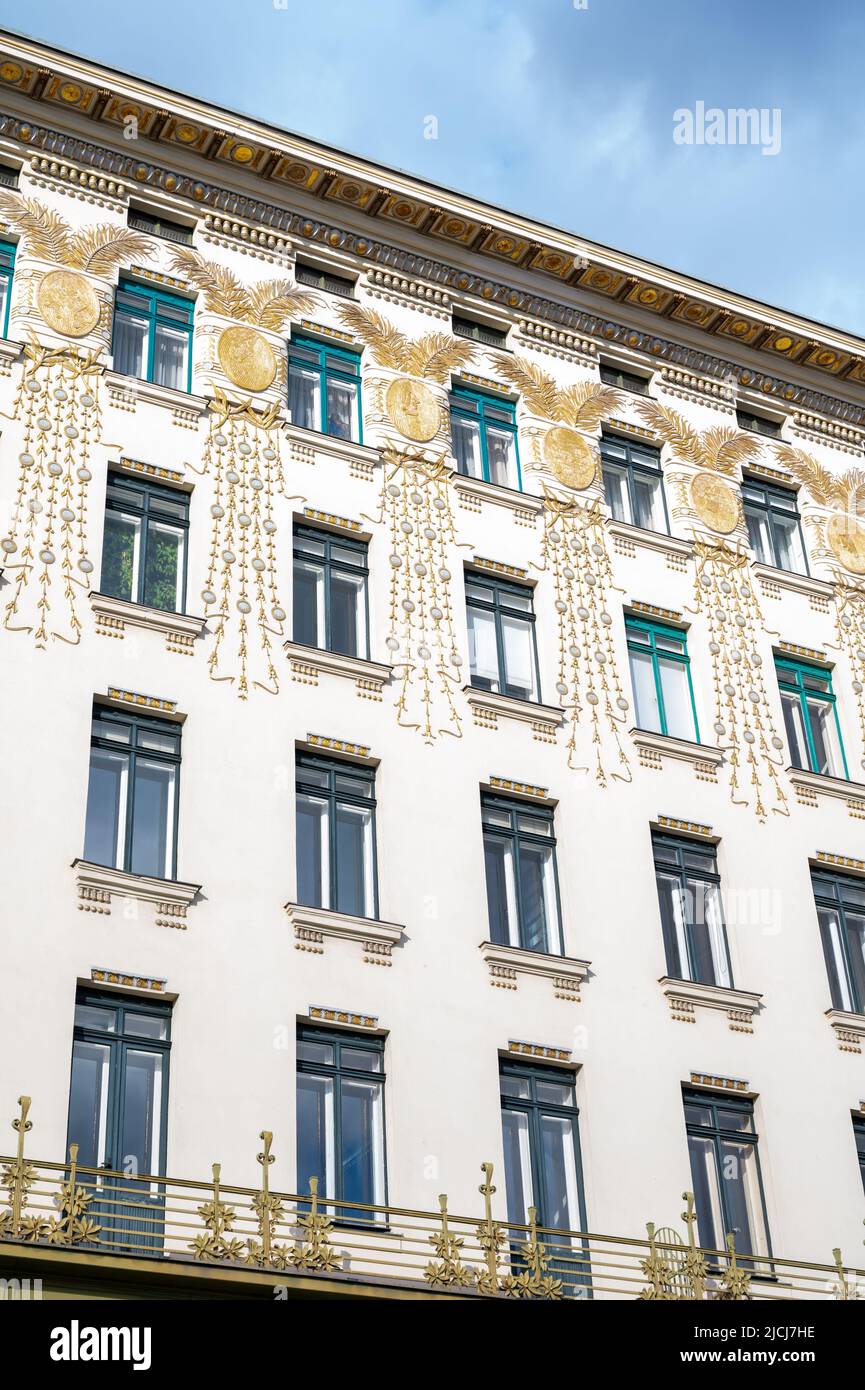 Capital of Austria Vienna, architectural and decoration elements of ...