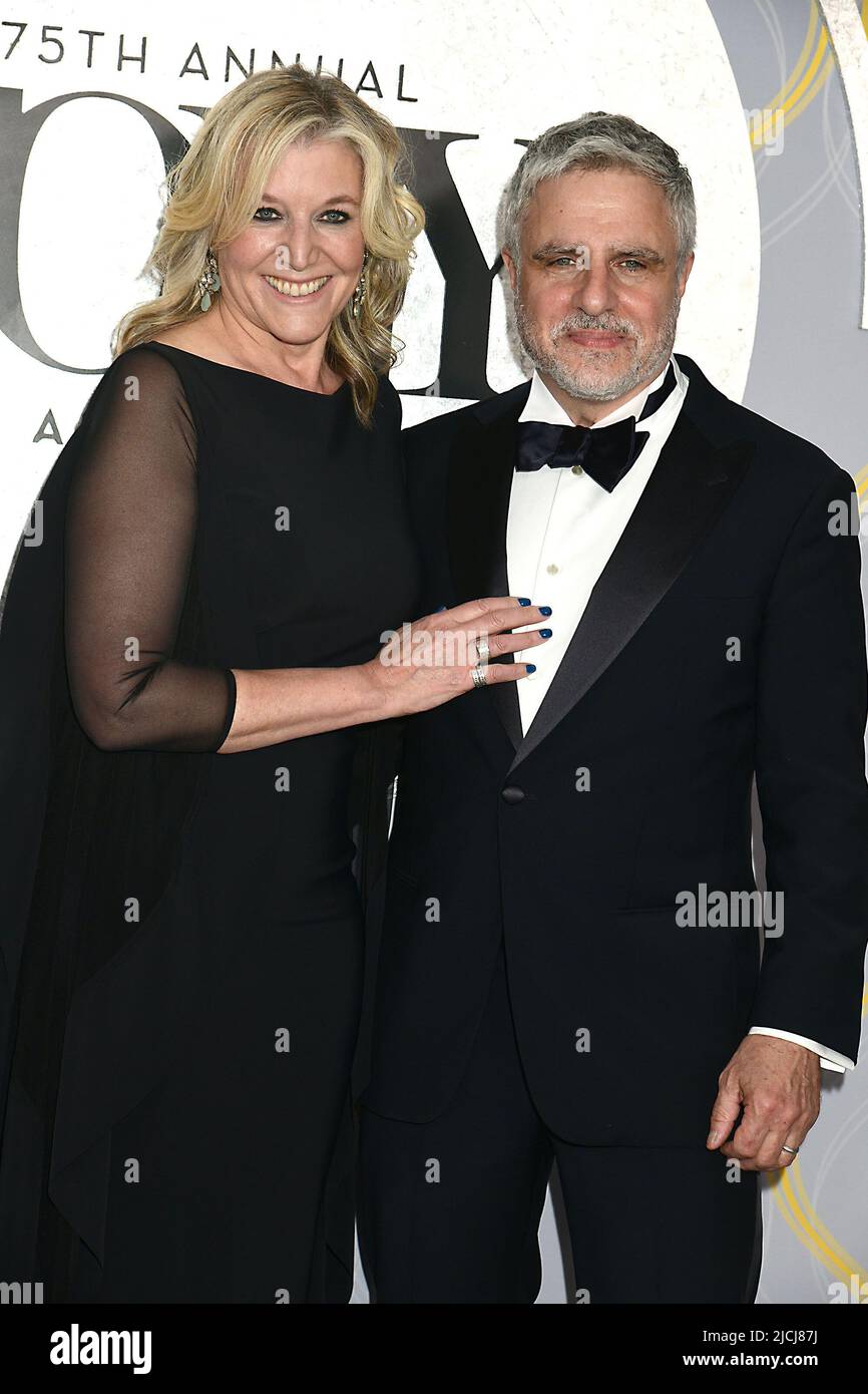 Mary McCann and Neil Pepe attends the 75th Annual Tony Awards on June ...
