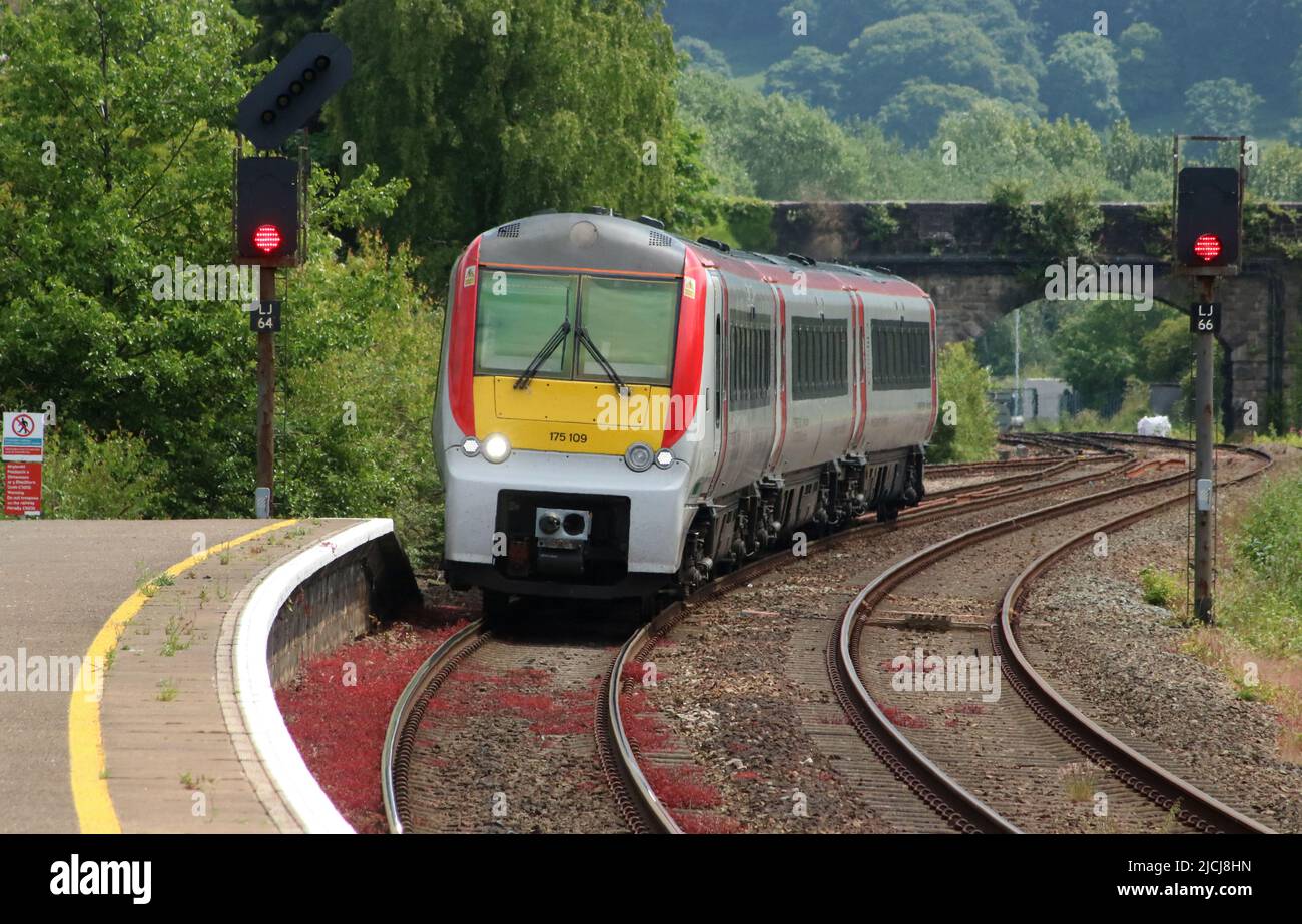 Transport for Wales class 175 Coradia 1000 diesel multiple-unit, number ...