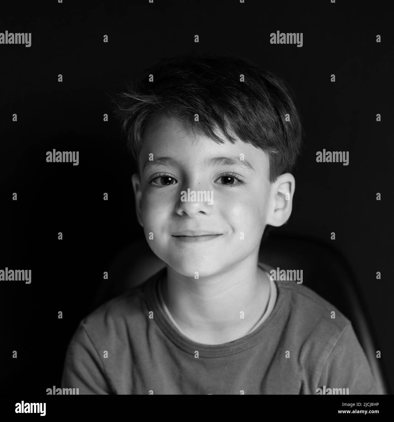Cute boy portrait Stock Photo - Alamy