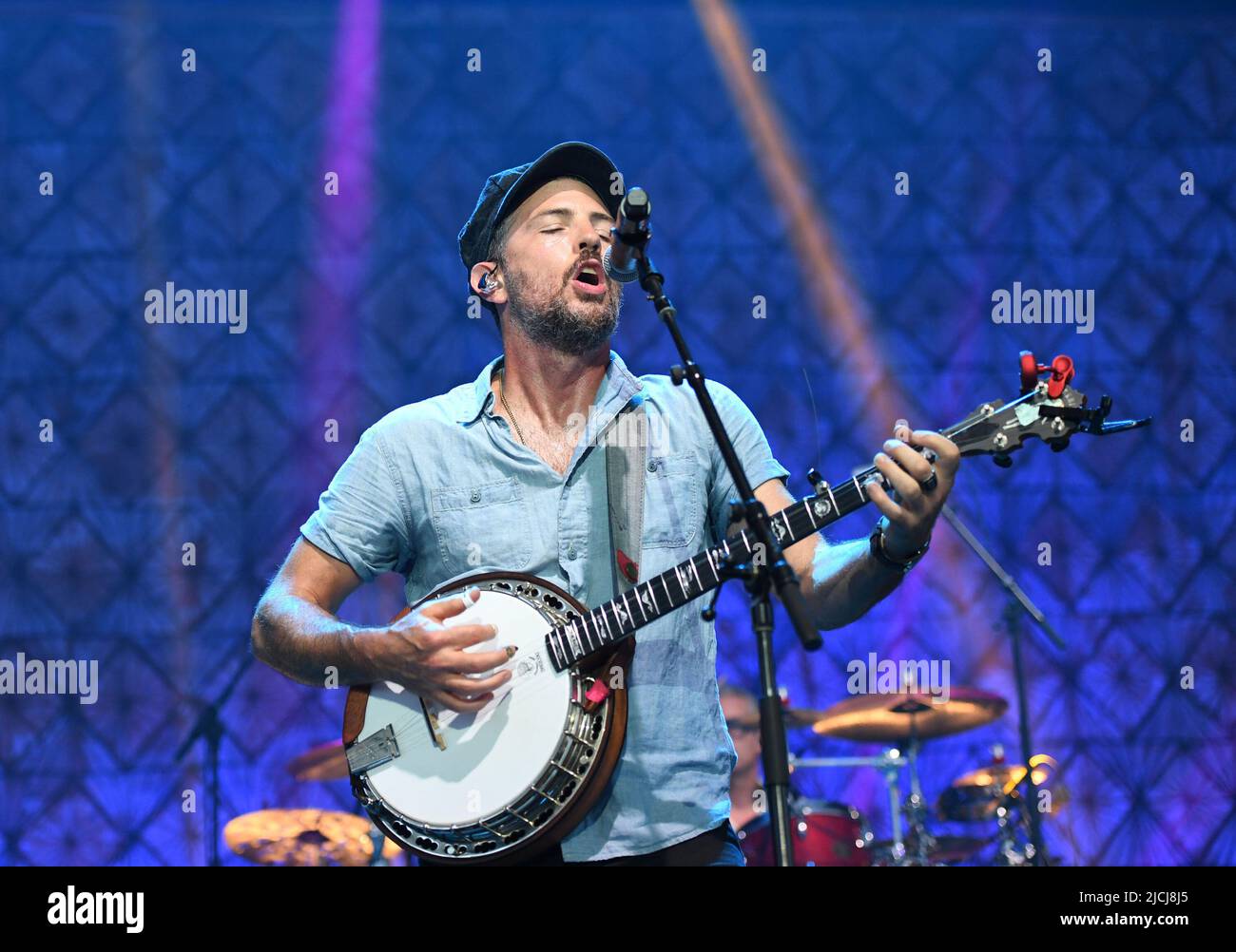 June 12, 2022, Portsmouth, Virginia, USA: SCOTT AVETT of The Avett ...