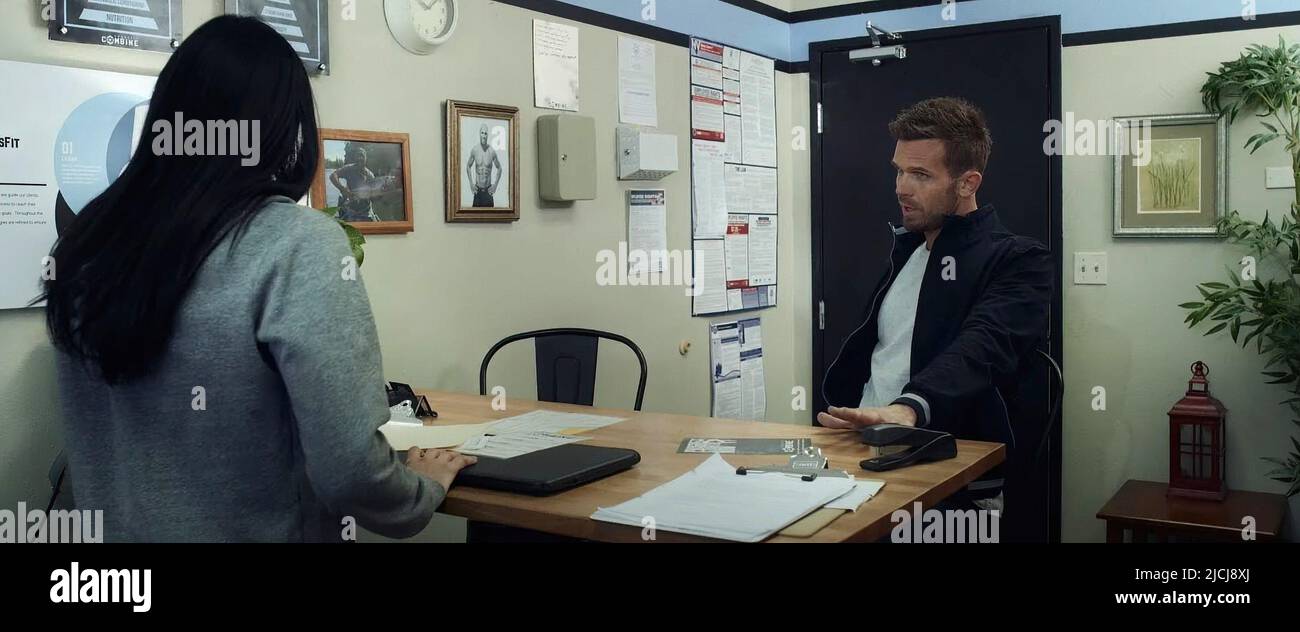 BLOWBACK, from left: Michele Plaia, Cam Gigandet, 2022. © Saban Films ...