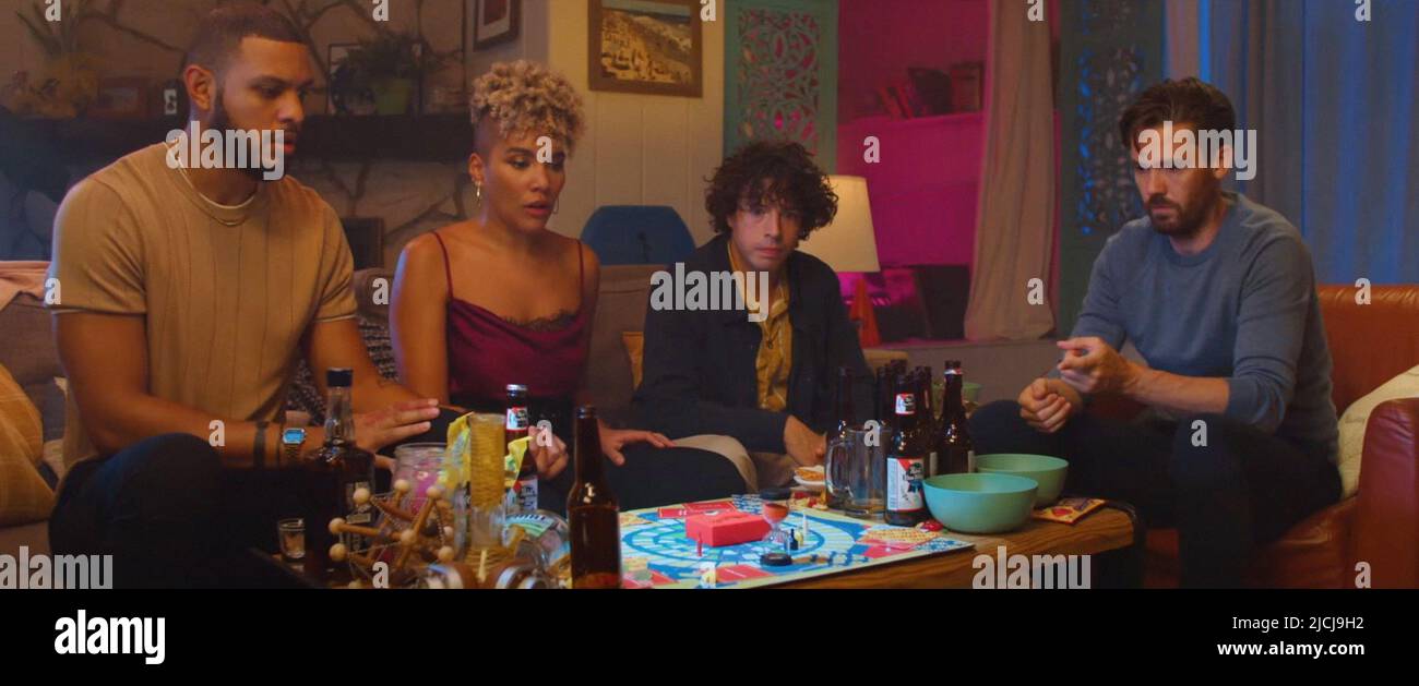 GATLOPP, from left: Sarunas J. Jackson, Emmy Raver-Lampman, Jon Bass ...