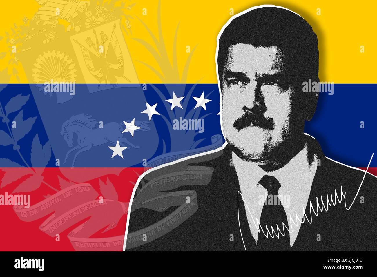 Portrait of nicolas maduro hi-res stock photography and images - Alamy