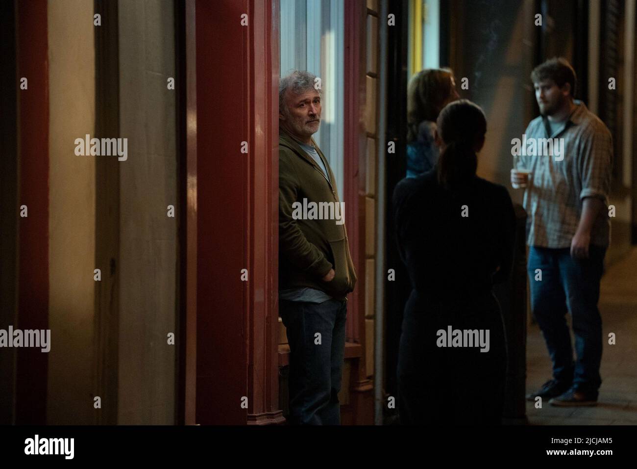 CONVERSATIONS WITH FRIENDS, from left: Tommy Tiernan, Alison Oliver ...