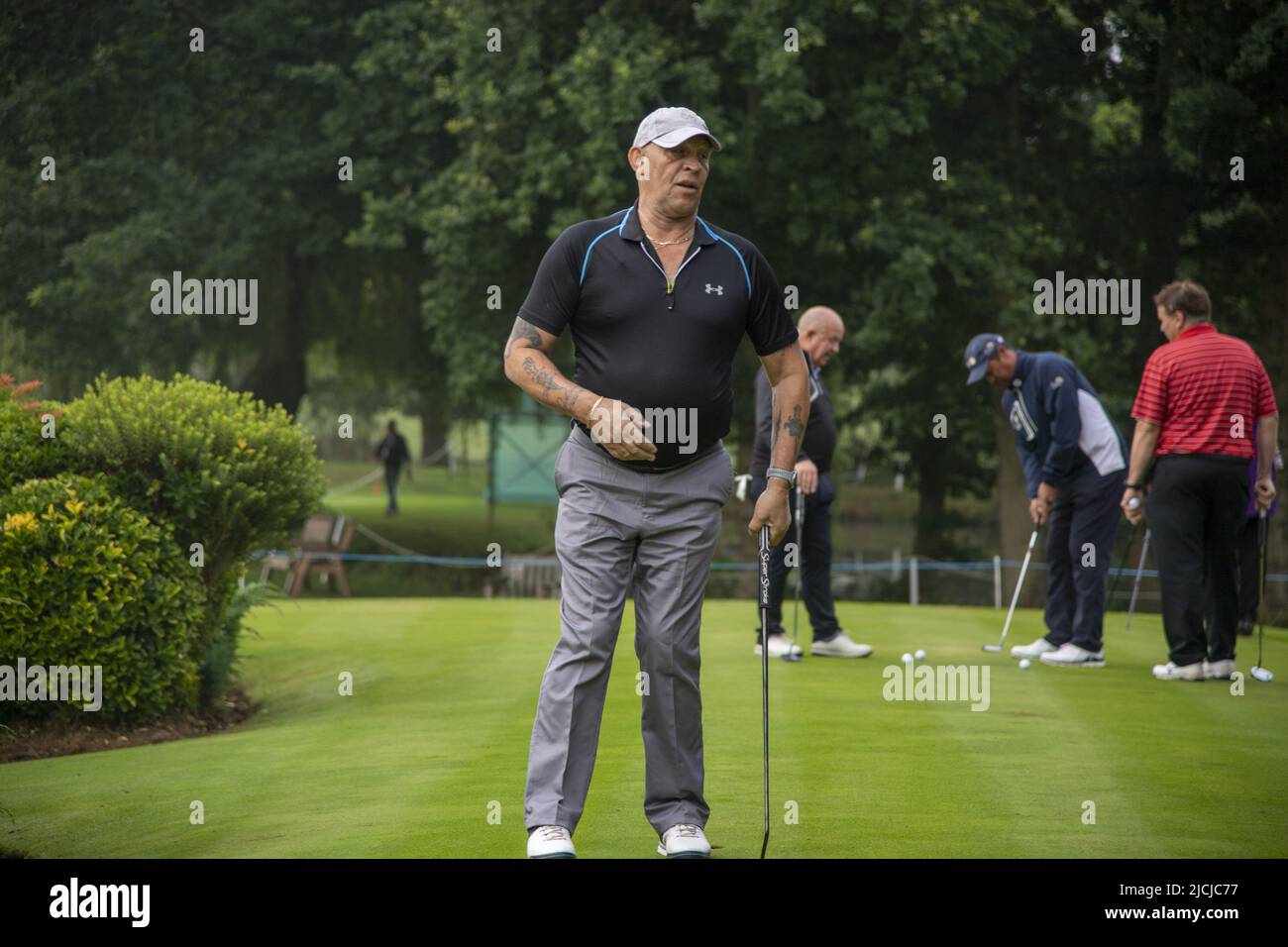 Farmfoods British Par 3 Pro Am Celebrity Golf Featuring: Russ Bray ...